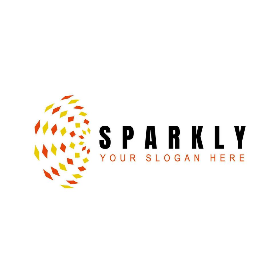 abstract Spark logo design concept vector illustration. 35992193 Vector Art at Vecteezy