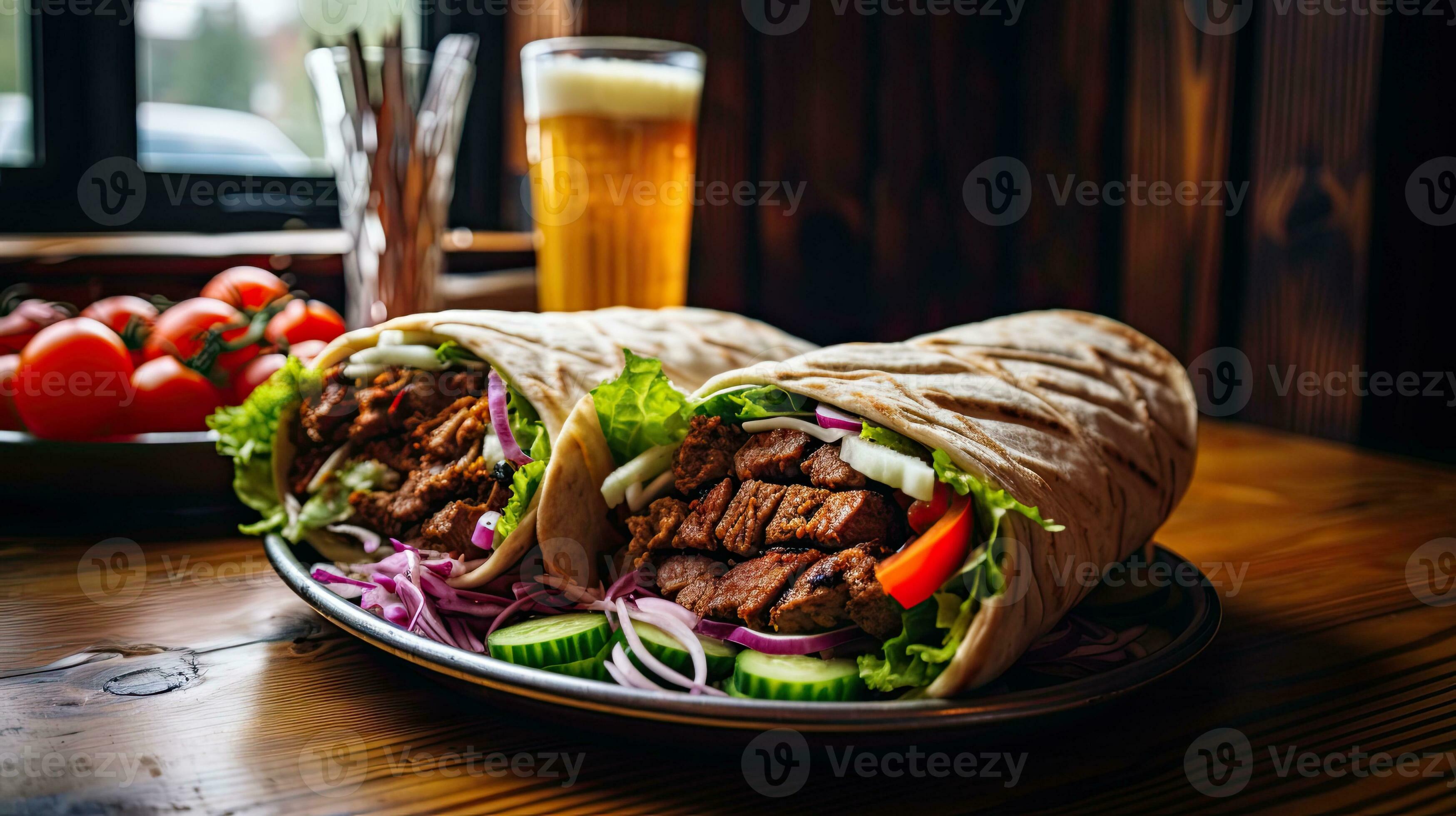 AI generated Delicious and juicy chicken kebab AI Generative 35995159 ...