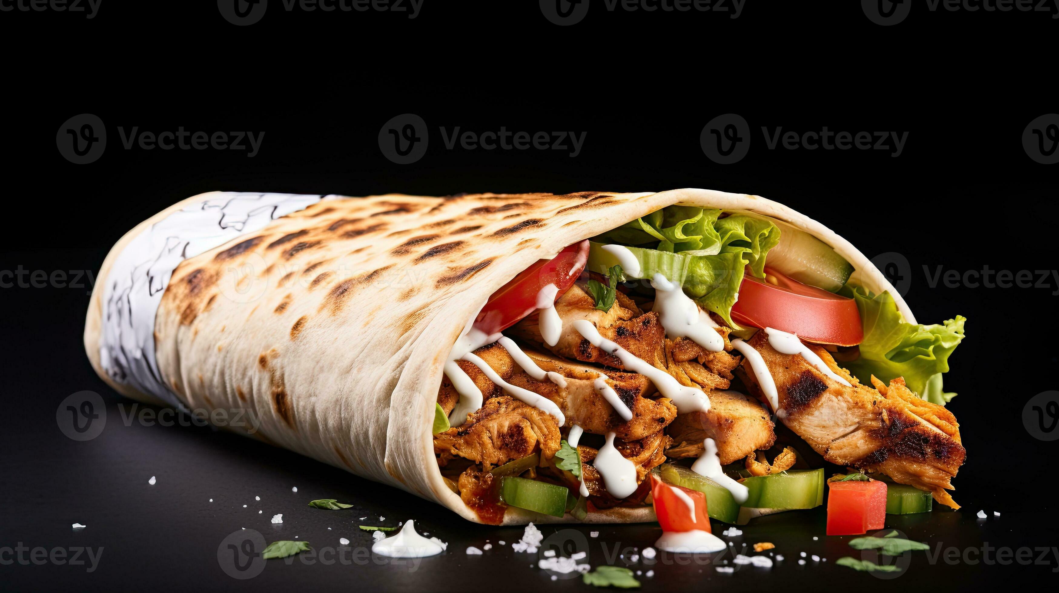 AI generated Delicious chicken kebab AI Generative 35995399 Stock Photo ...