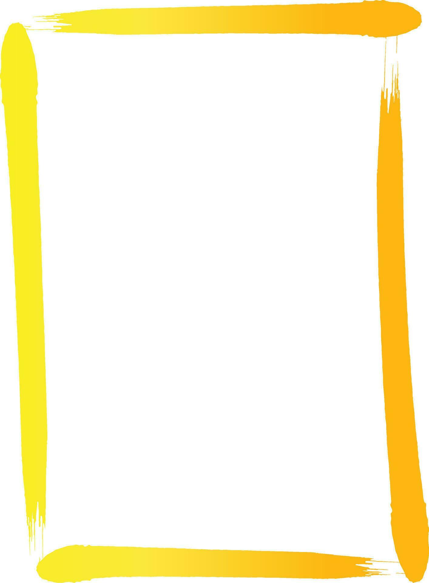 Simple Fire Rectangle Frame Vector Illustration 35995821 Vector Art at ...