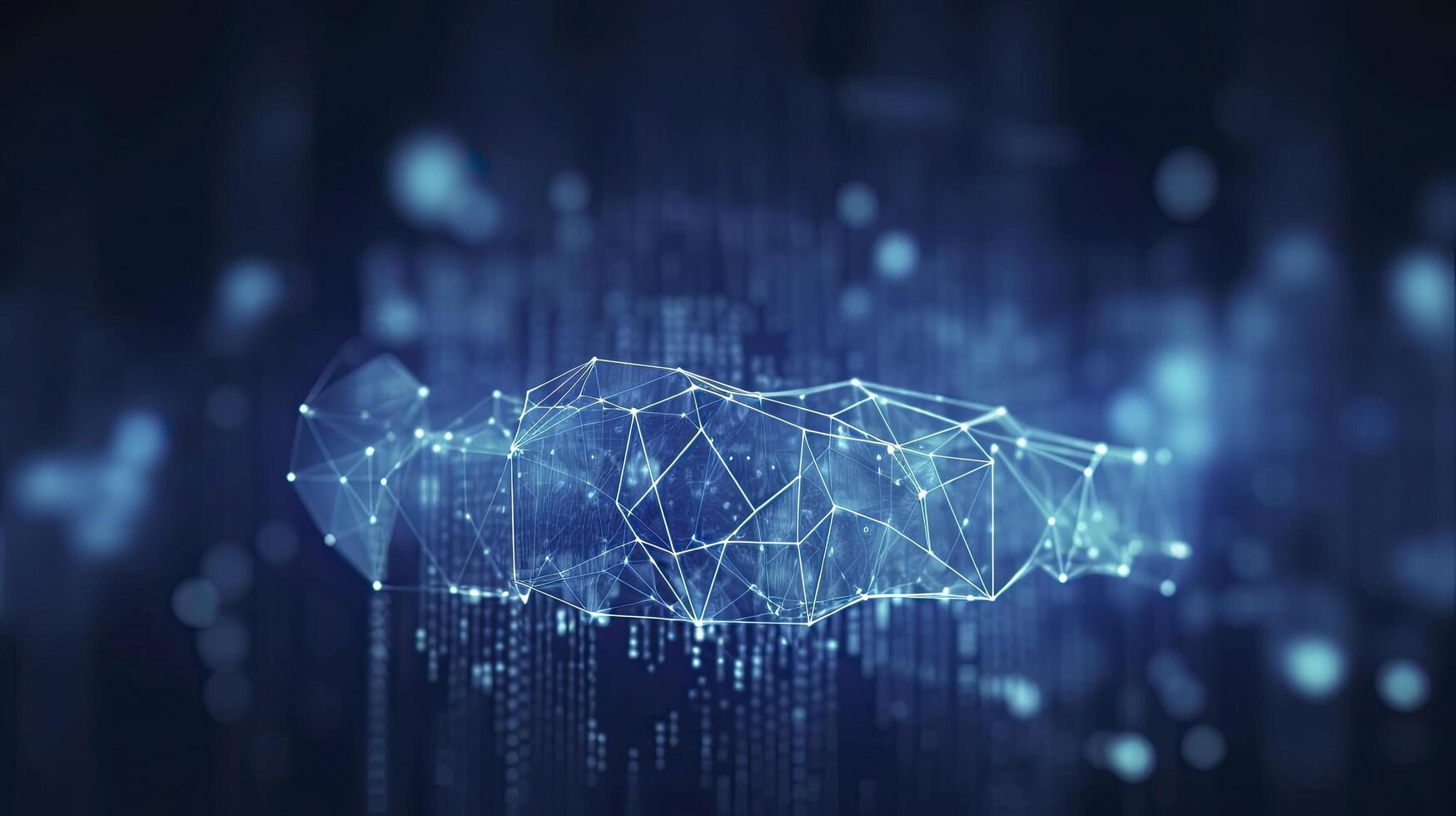 Ai Generated Abstract Concepts Of Cybersecurity Technology And Digital