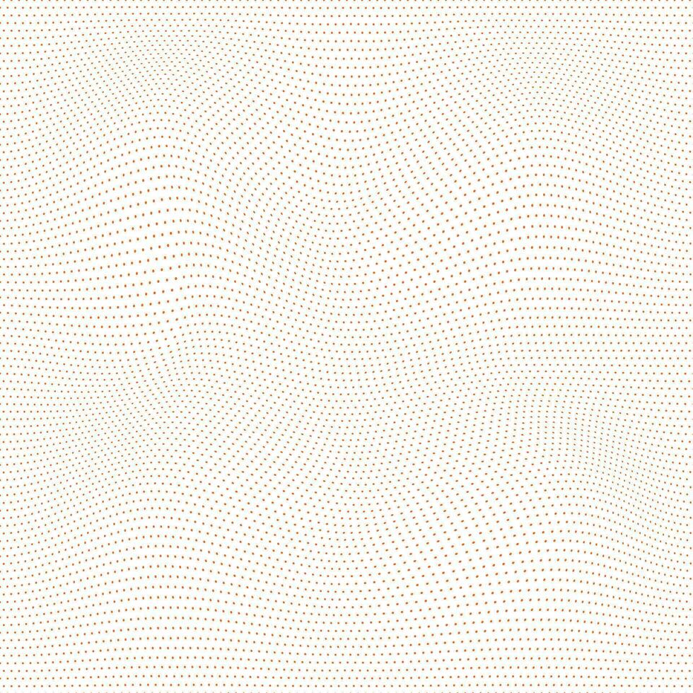 Simple Abstract Seamlees Orenge Dark Color Small Polka Dot Circle Wavy