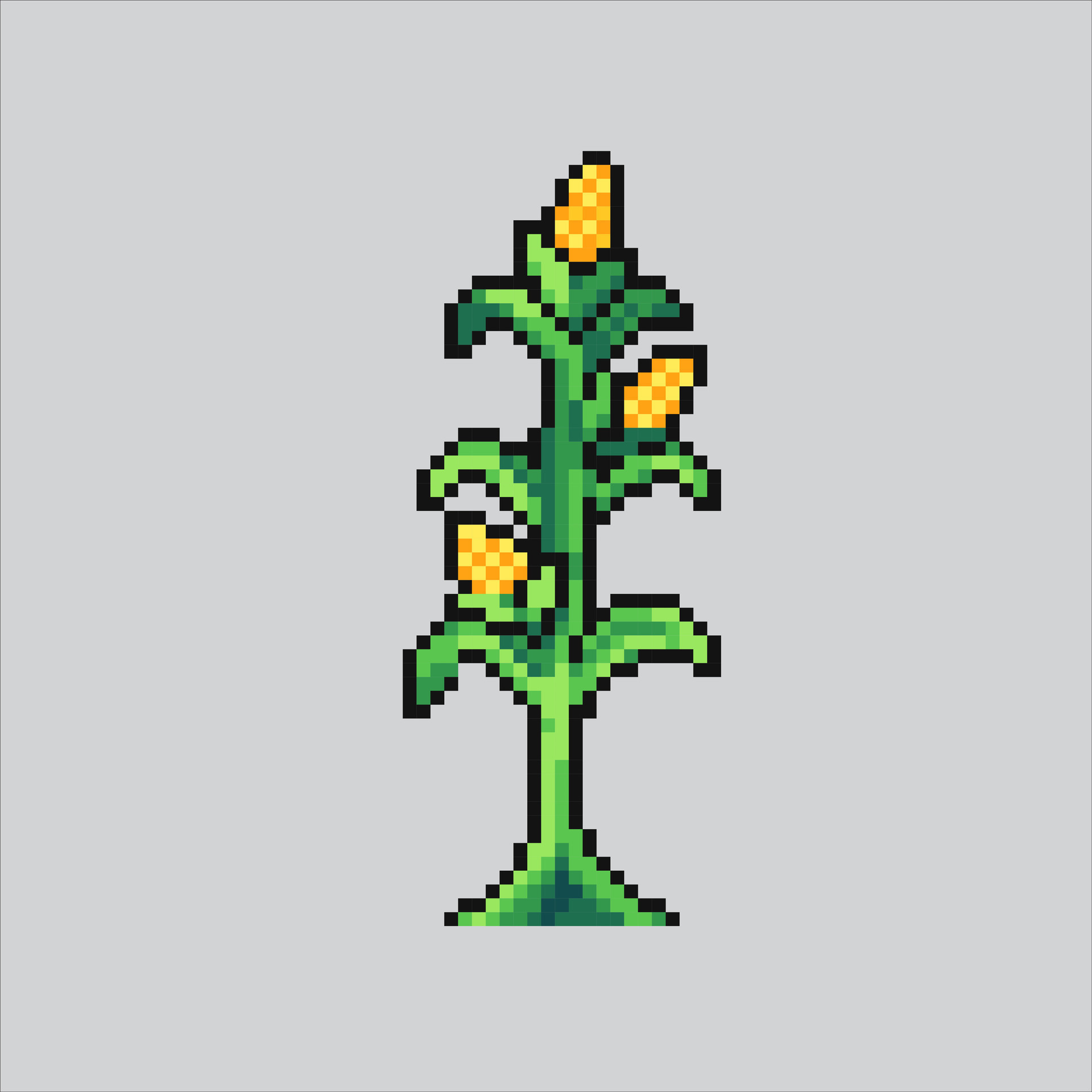 Pixel art illustration Corn. Pixelated Corn Plant. Corn Plant Farm ... Pixel art illustration Corn. Pixelated Corn Plant. Corn Plant Farm ...