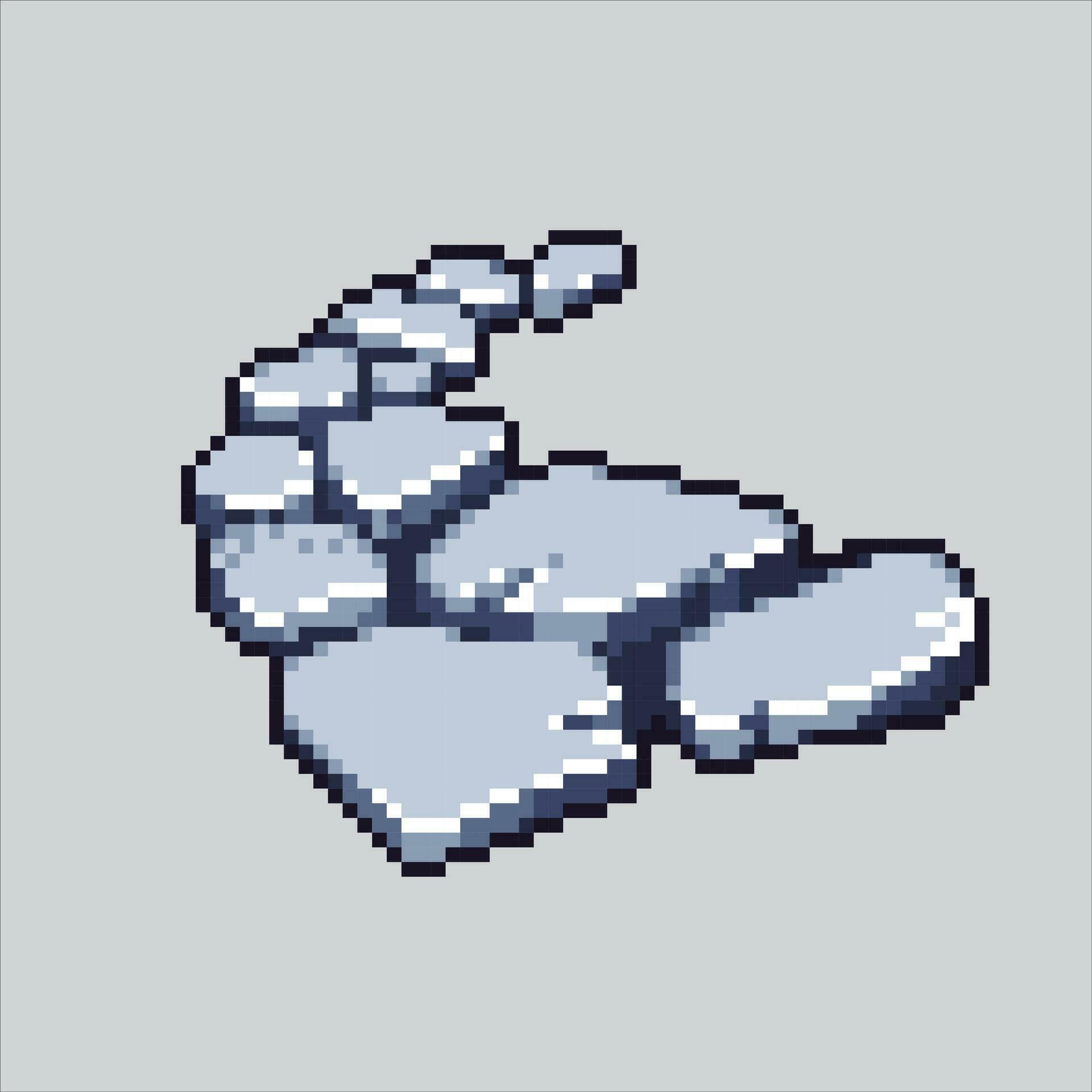 Pixel art illustration Stone Path. Pixelated Stone Path. Stone footpath pixelated for the pixel ...