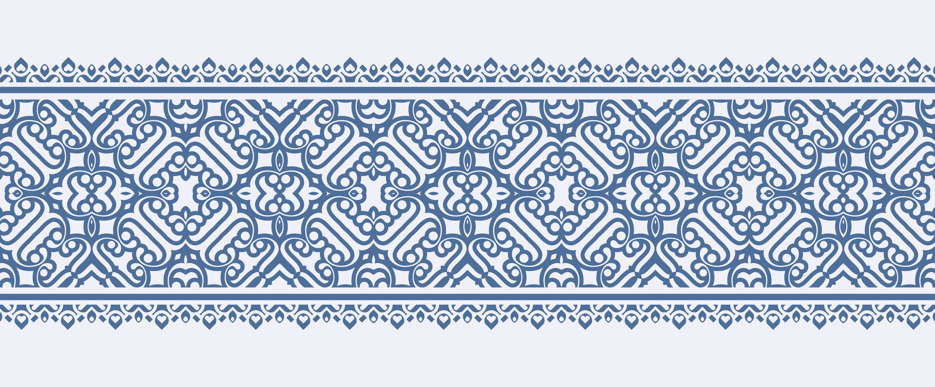 Ornament Style Ethnic Seamless Borders Set 36003300 Vector Art At Vecteezy