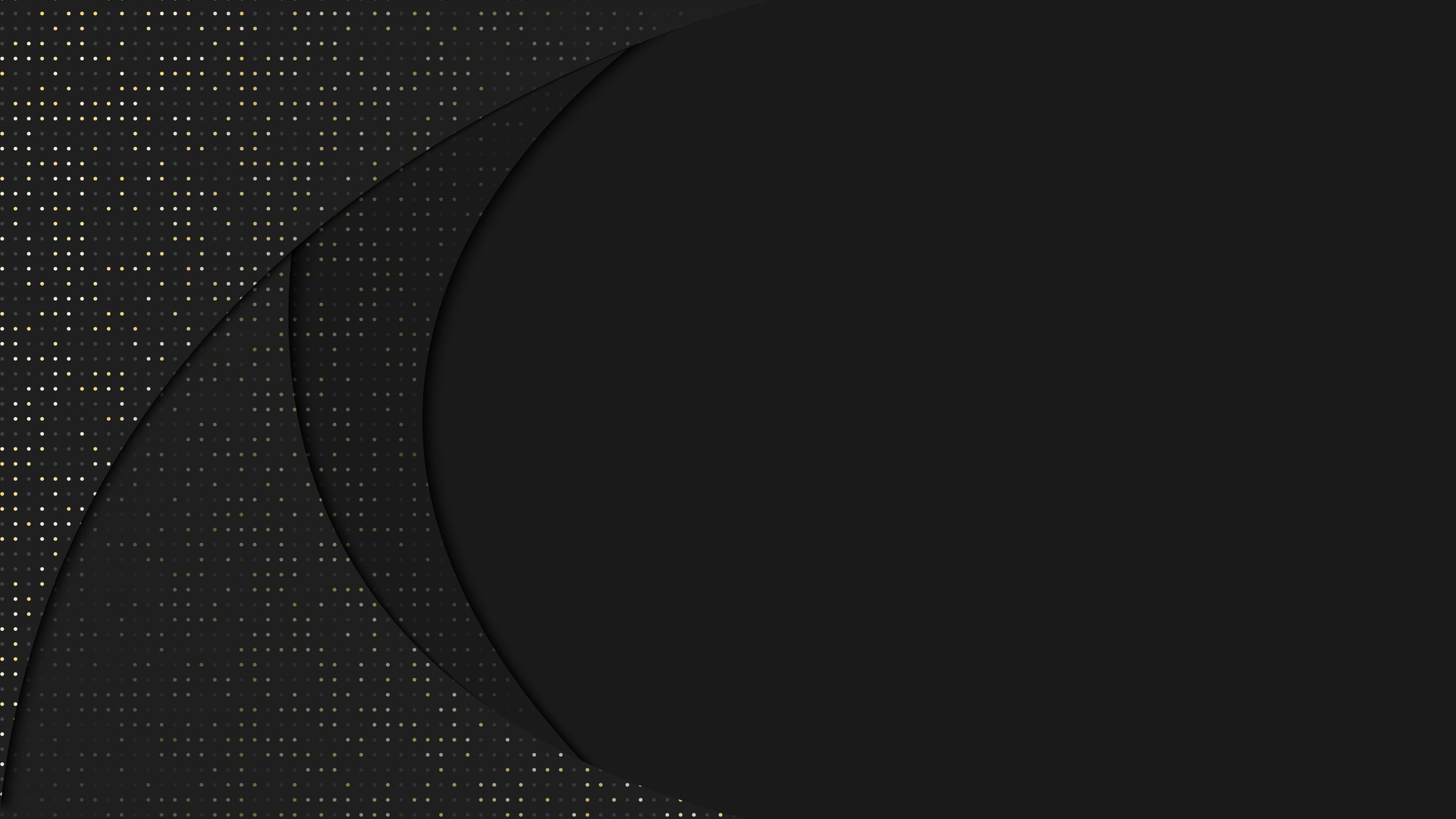 Dynamic Abstract Black Background Design With Glitter Dot Elements