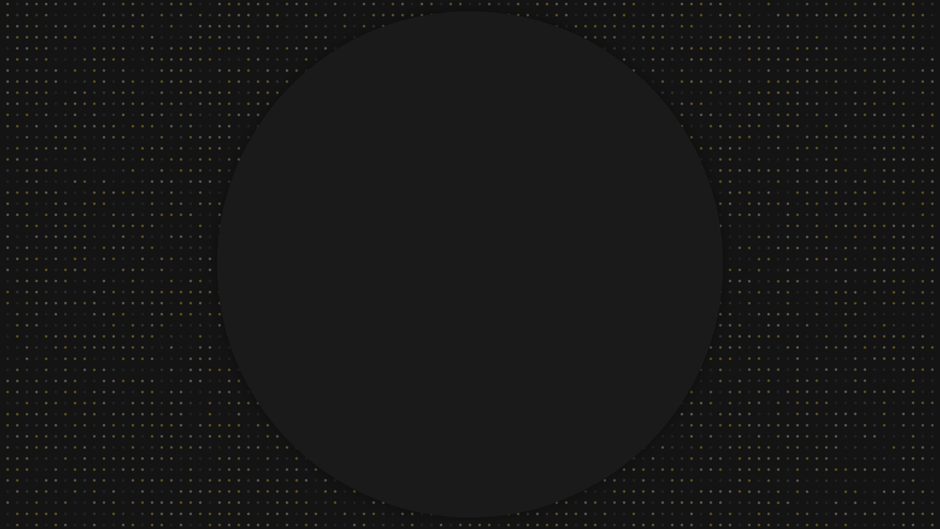 Dynamic Abstract Black Background Design With Glitter Dot Elements