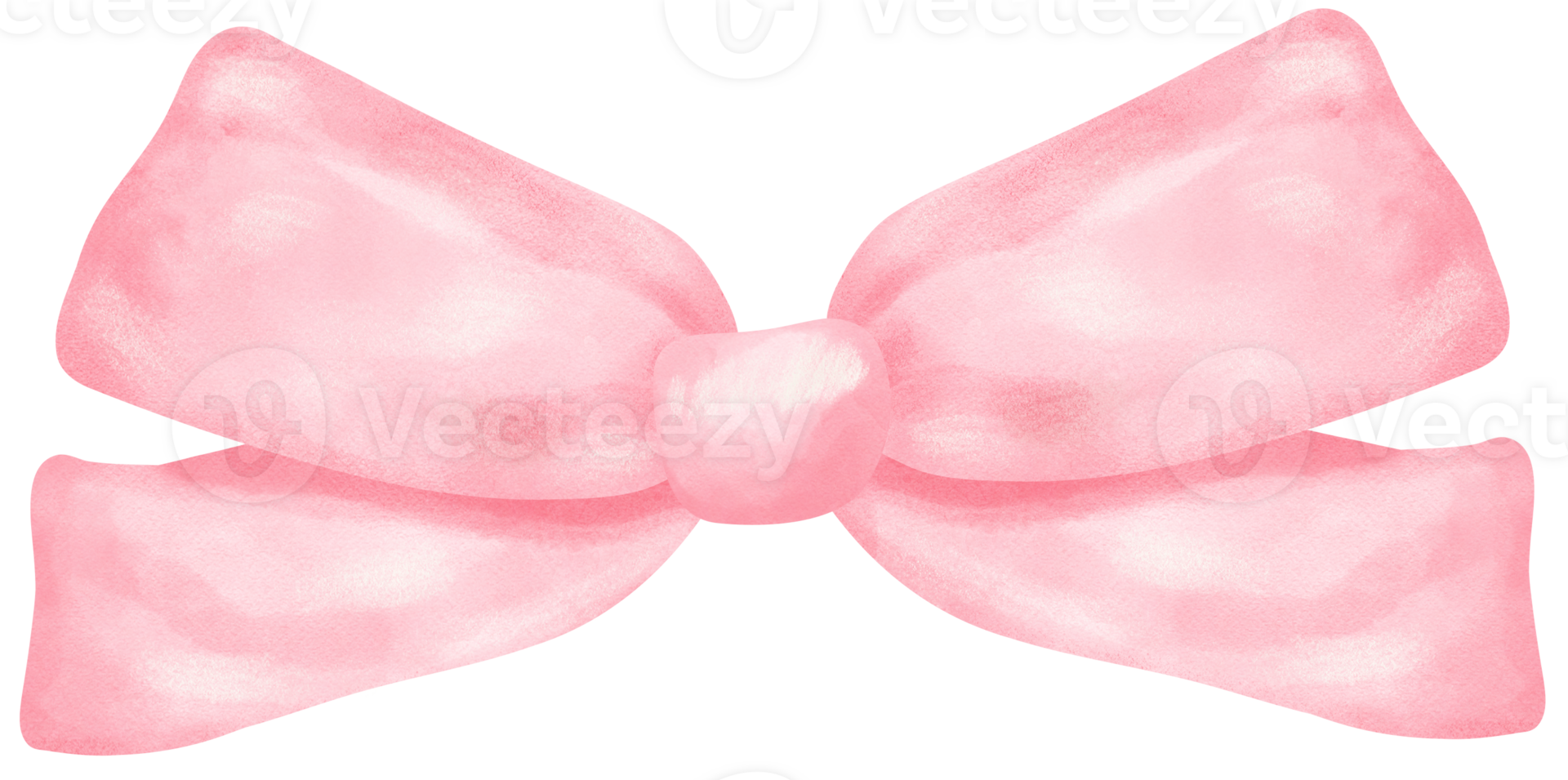Pink Coquette Ribbon Bow Watercolor 36004878 Png