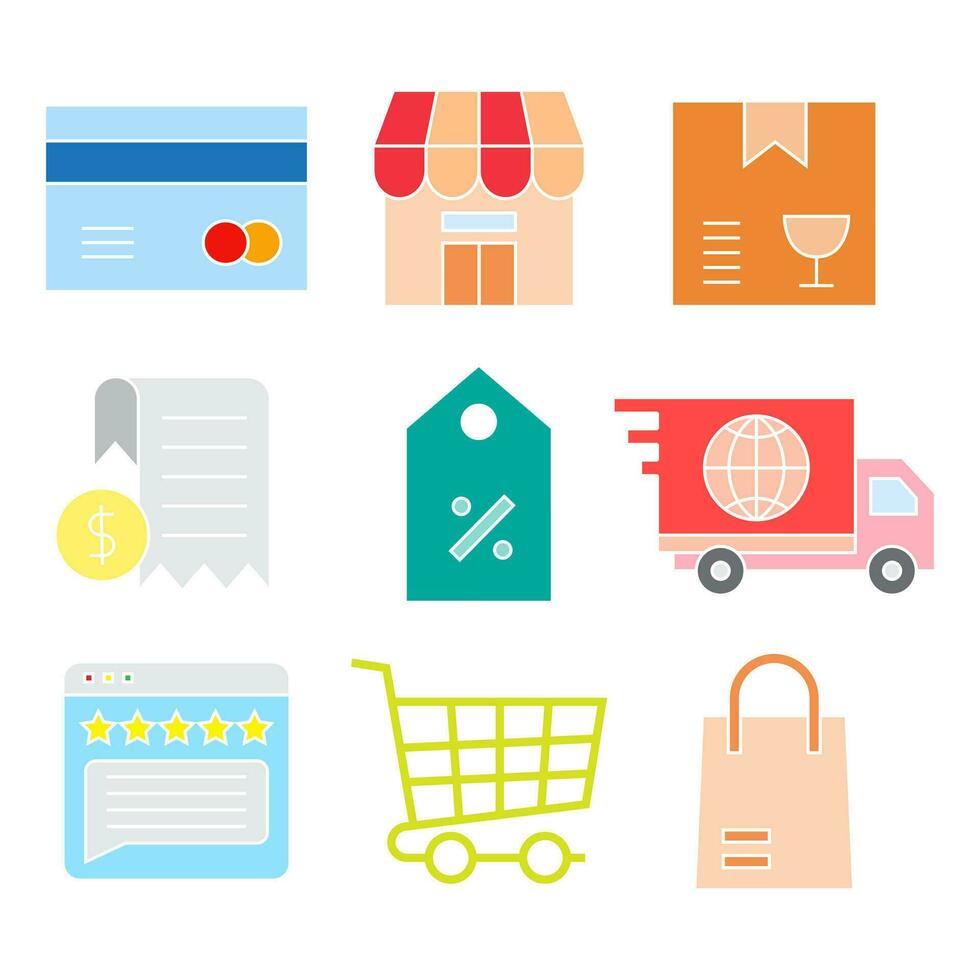 Ecommerce Pack Vector 36005291 Vector Art at Vecteezy