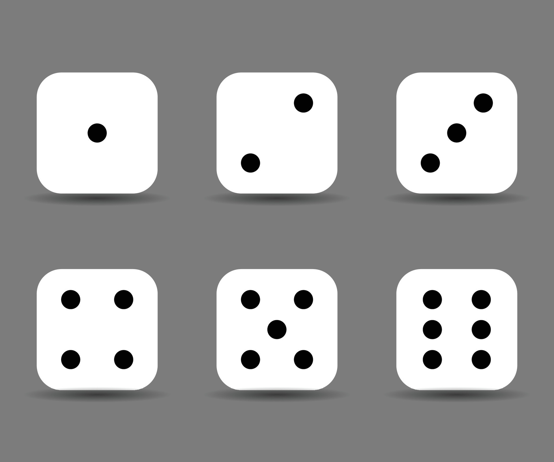Dice sides or dice faces icon set vector illustration 36005484 Vector ... Dice sides or dice faces icon set vector illustration 36005484 Vector ...