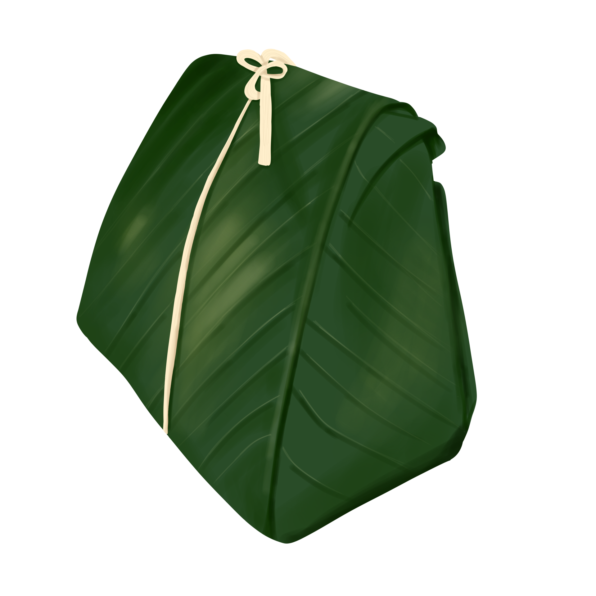 Nasi Bungkus Daun Pisang 36008738 Png