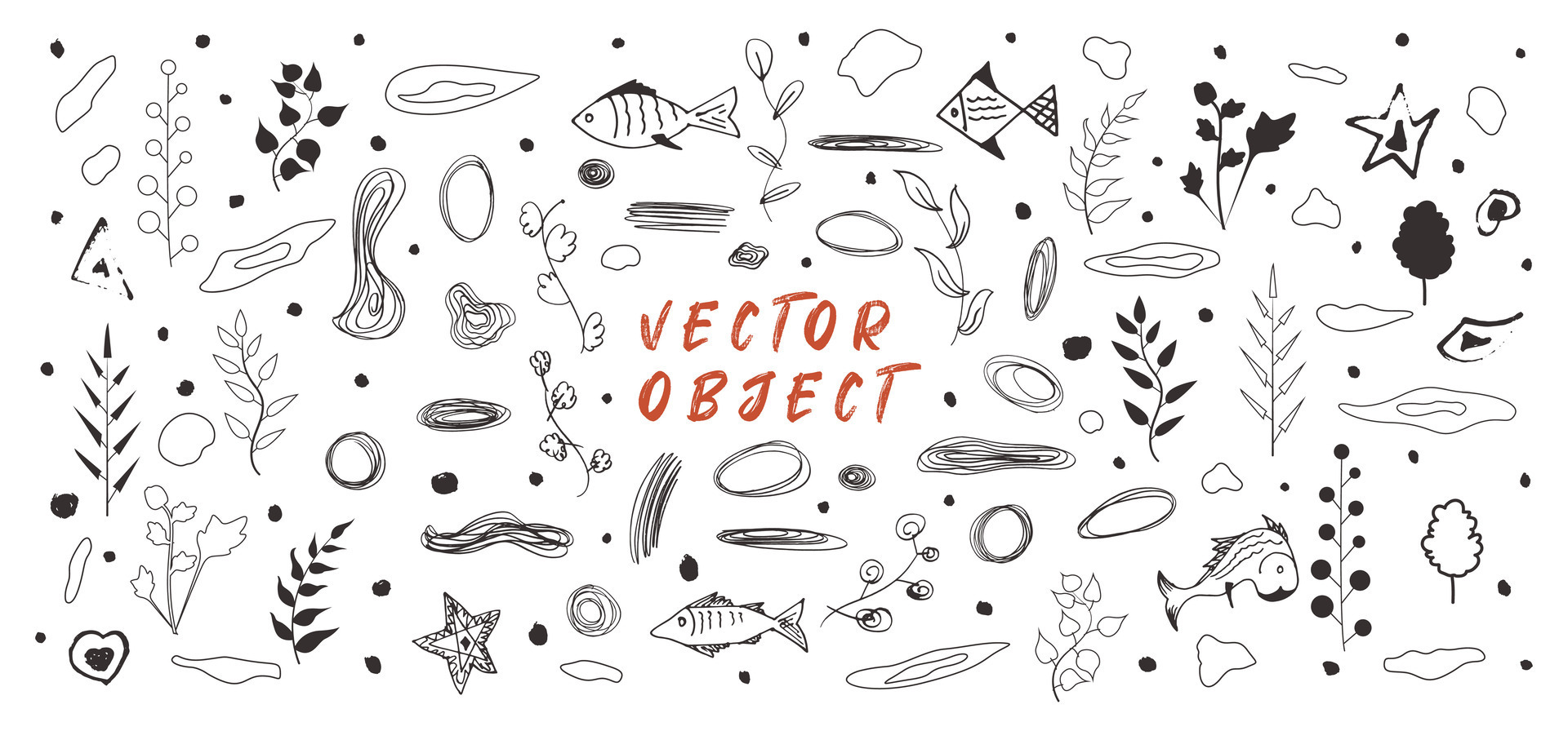 Handmade products. Completely vector and different. This elements that ... Handmade products. Completely vector and different. This elements that ...