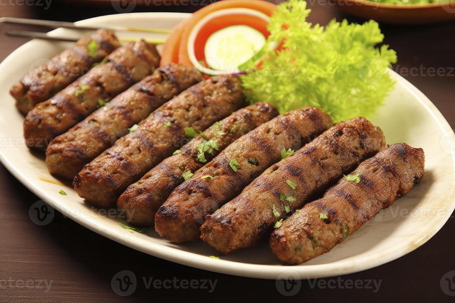 AI generated Tasty seekh kabab. AI Generated. 36017837 Stock Photo at ...