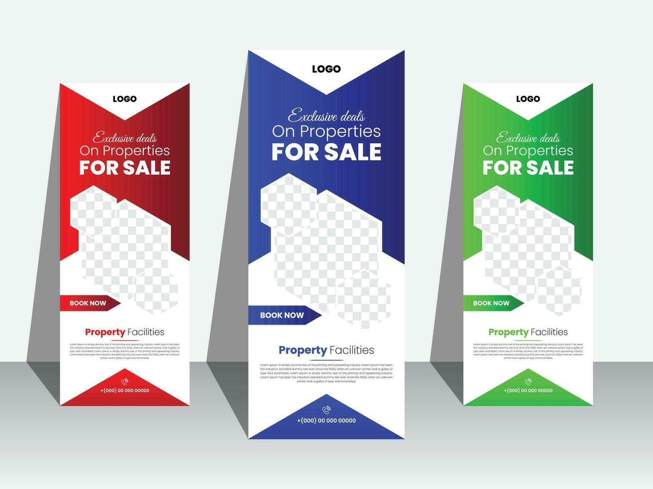 Creative real estate roll up banner design 36021907 Vector Art at Vecteezy Creative real estate roll up banner design 36021907 Vector Art at Vecteezy