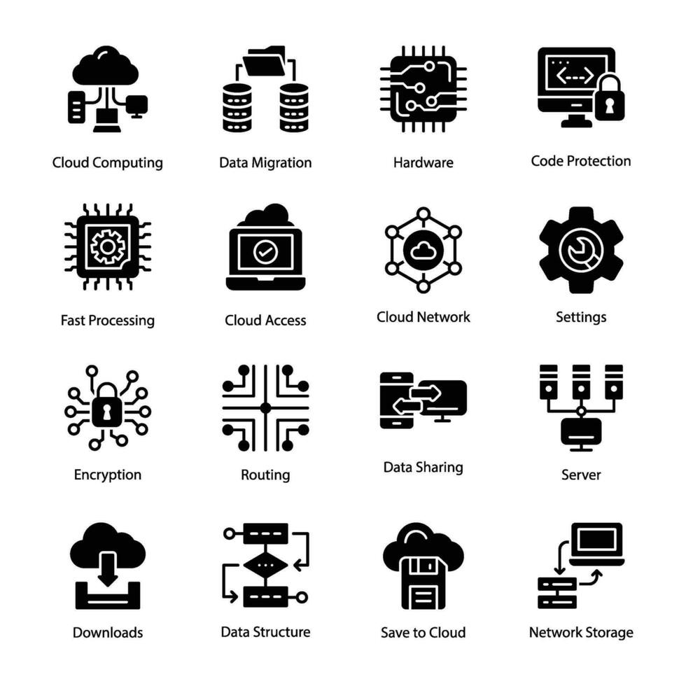 Pack of Coding Icon Vectors 36028061 Vector Art at Vecteezy