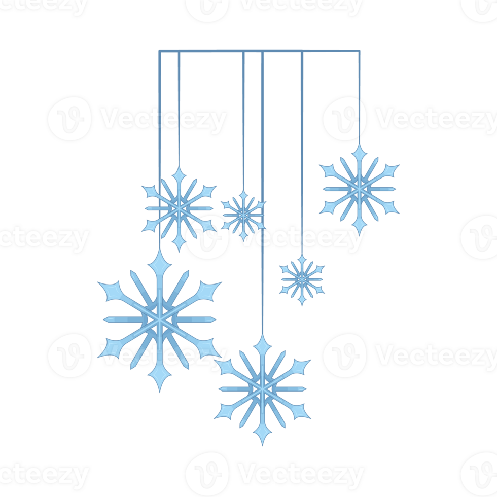 illustration de flocon de neige 36029211 PNG