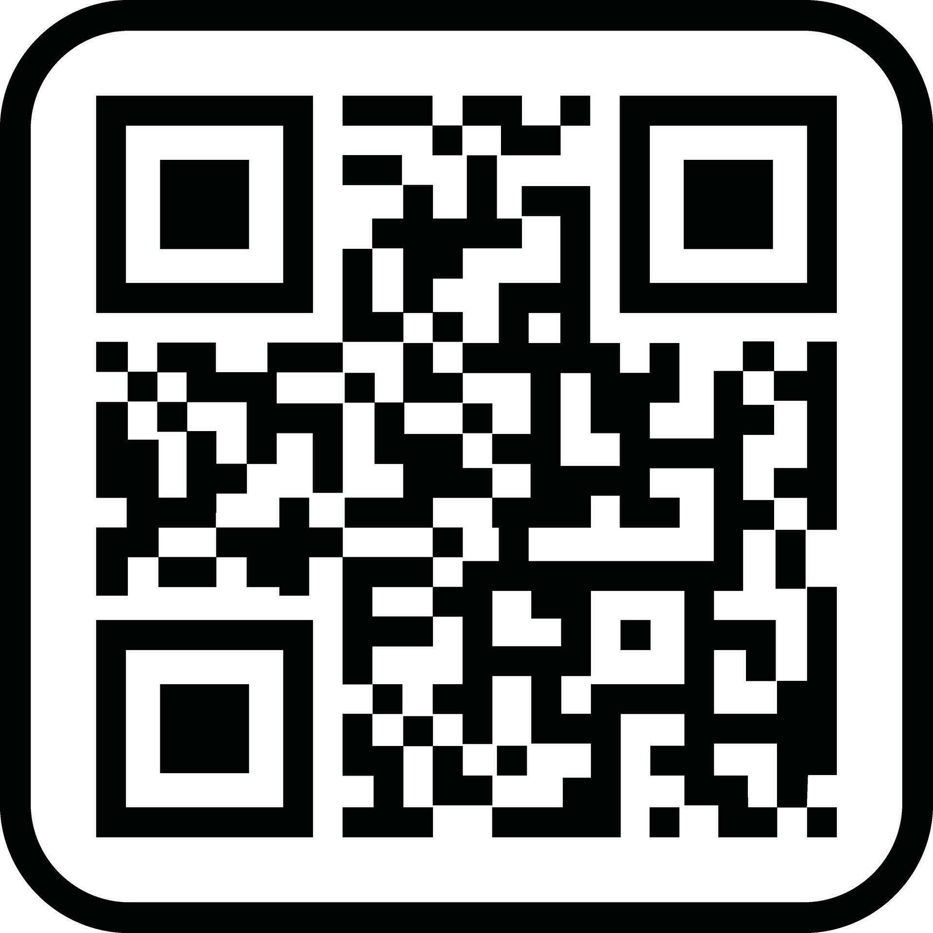 Scan QR code icon in flat. Digital scanning code. isolated on QR code ...