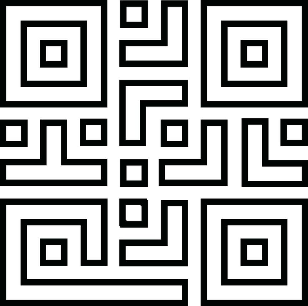 Scan Qr Code Icon In Flat Digital Scanning Code Isolated On Qr Code Scan For Smartphone