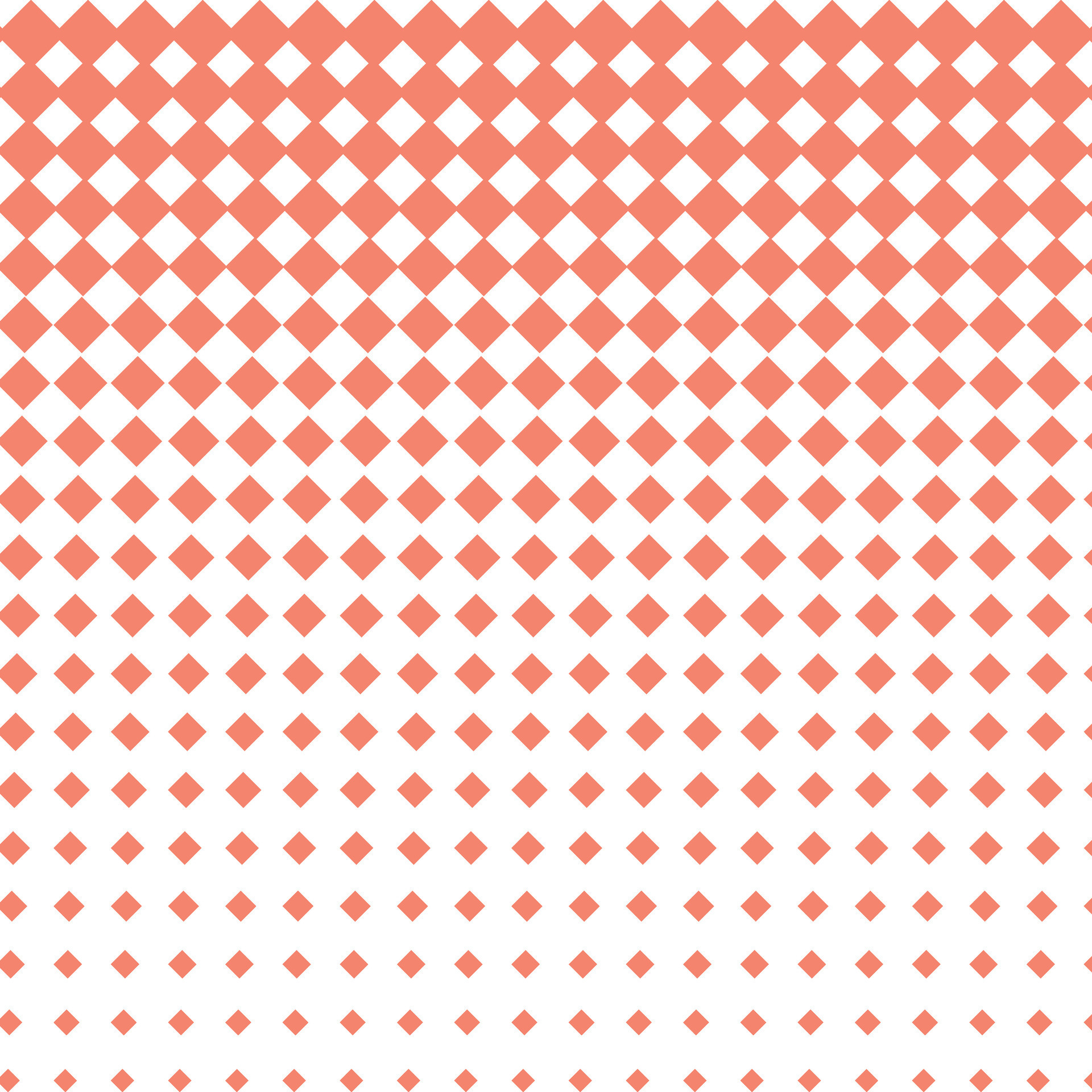 Modern Abstract Simple Seamlees Apple Color Ractengle Halftone Pattern