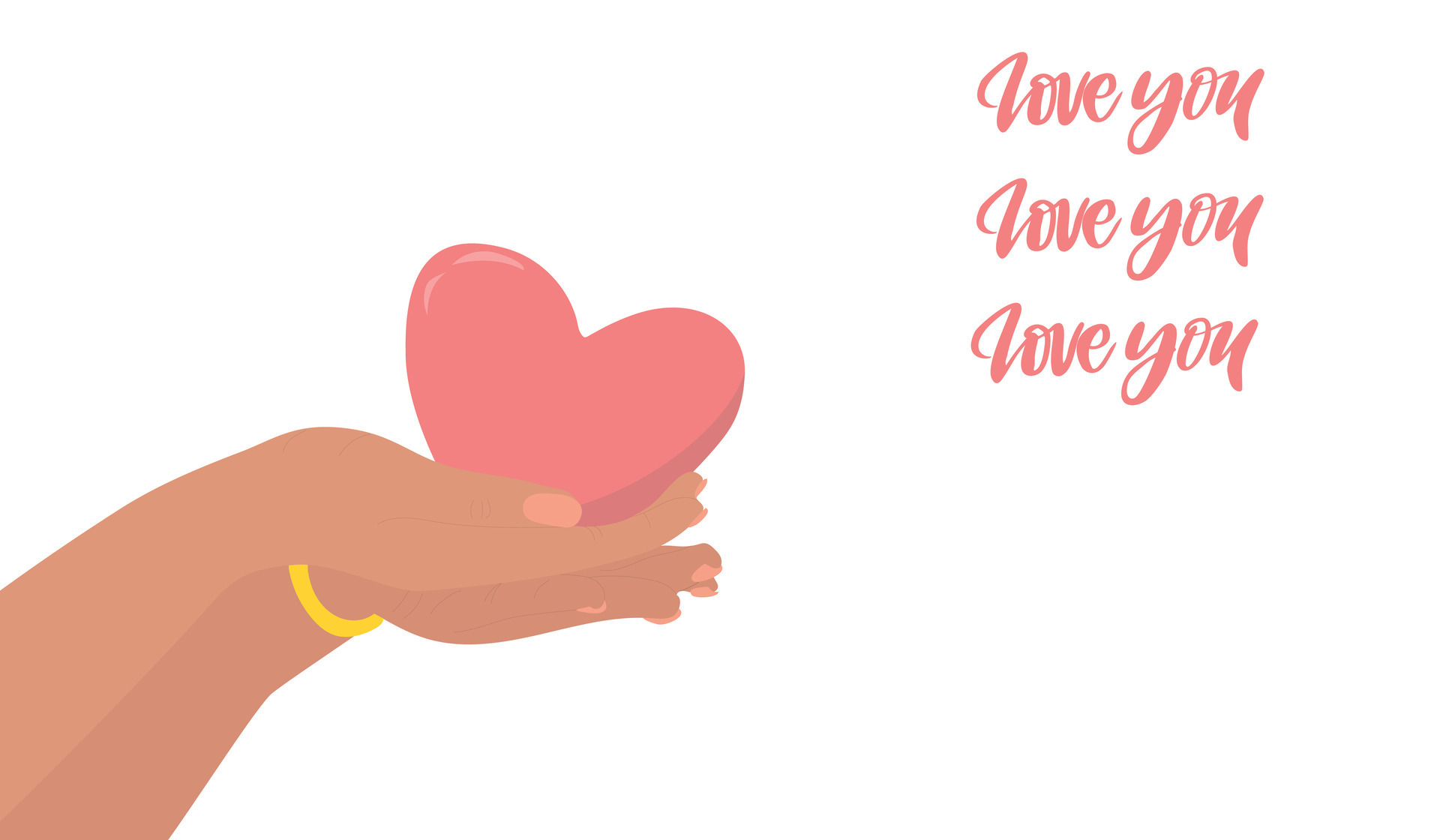 Enamorado Día Horizontal Vector Ilustración 36039874 Vector En Vecteezy