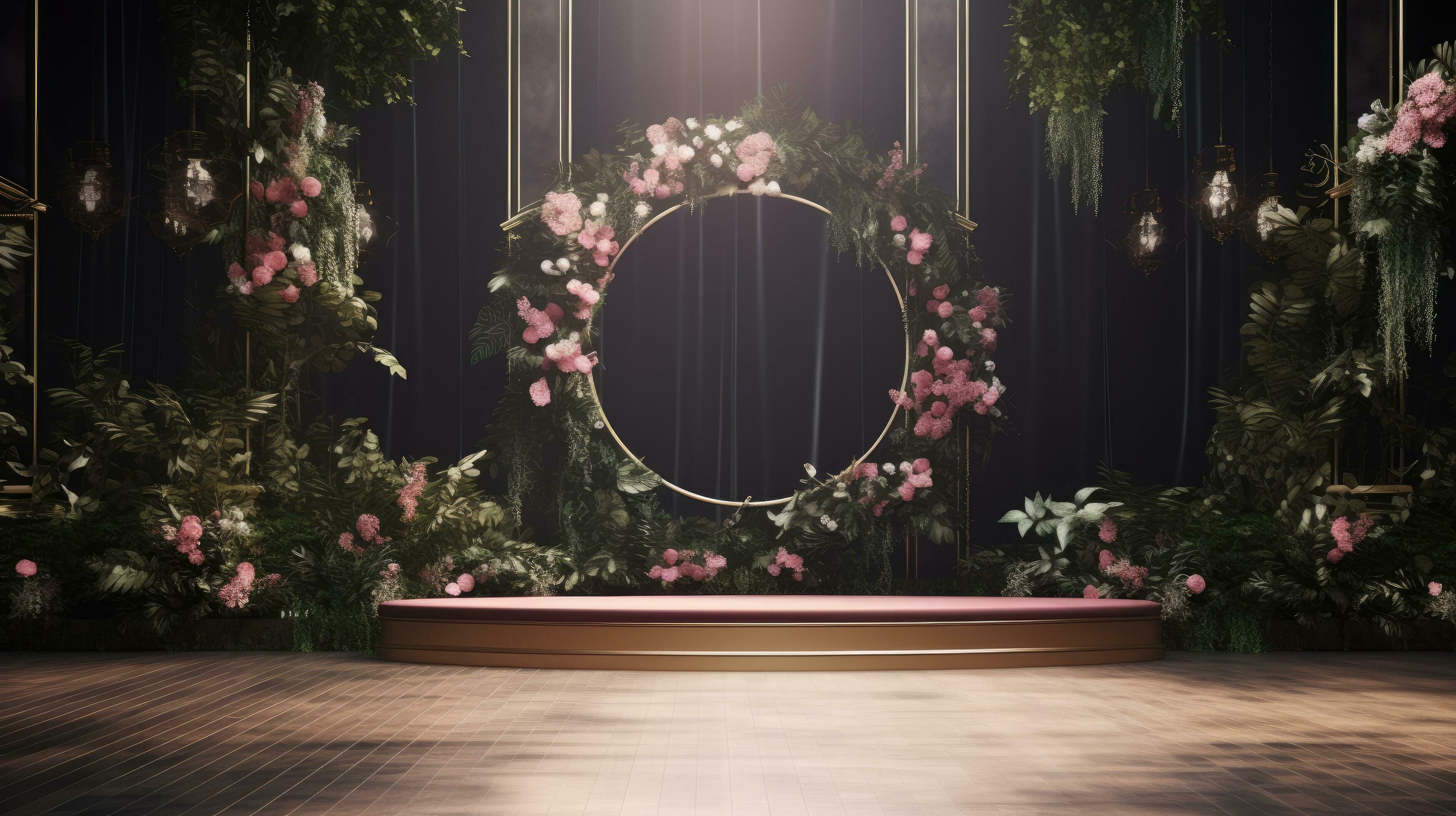 AI generated Classic wedding background design for your project ...