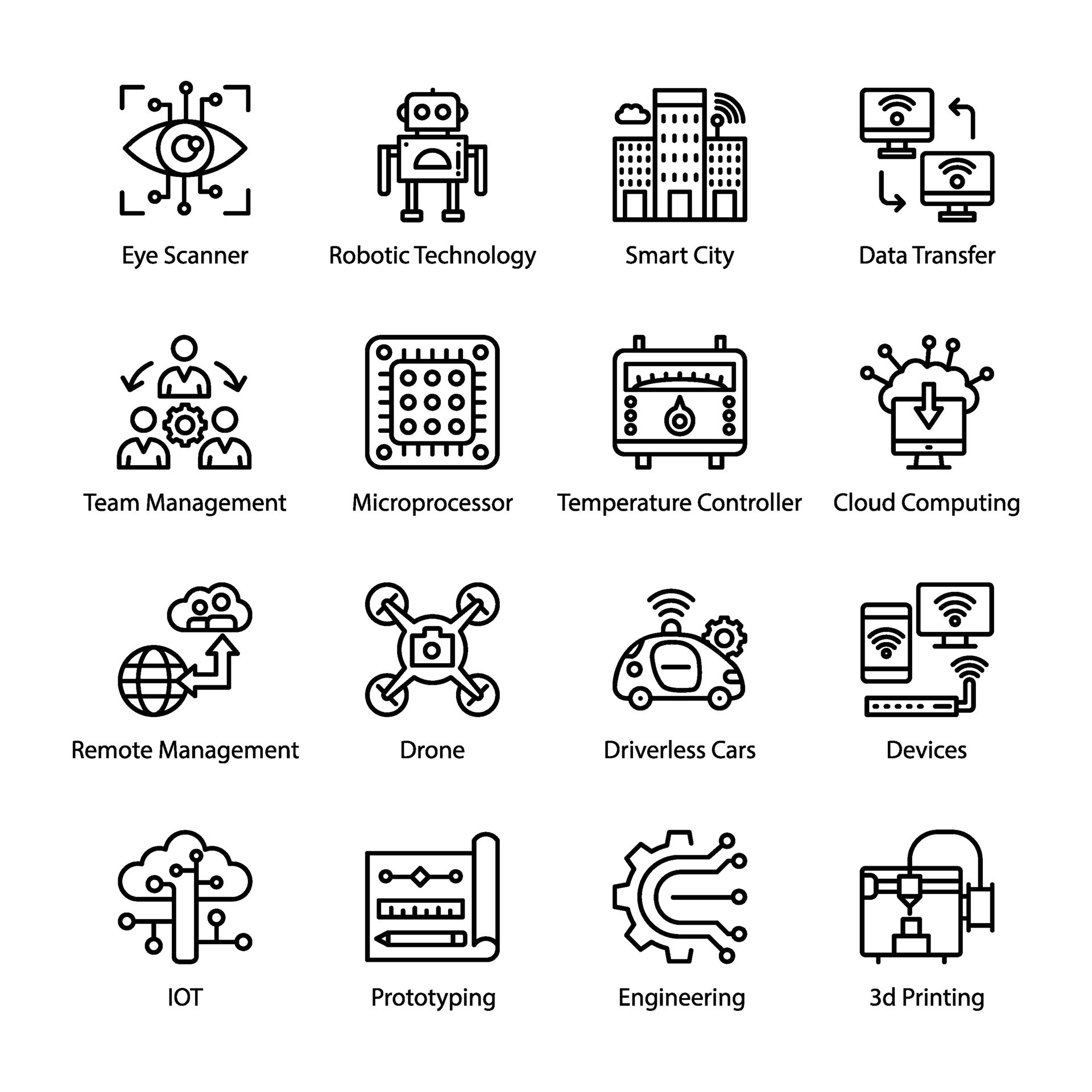 AI Learning Line Vector Icons Set 36044129 Vector Art at Vecteezy AI Learning Line Vector Icons Set 36044129 Vector Art at Vecteezy