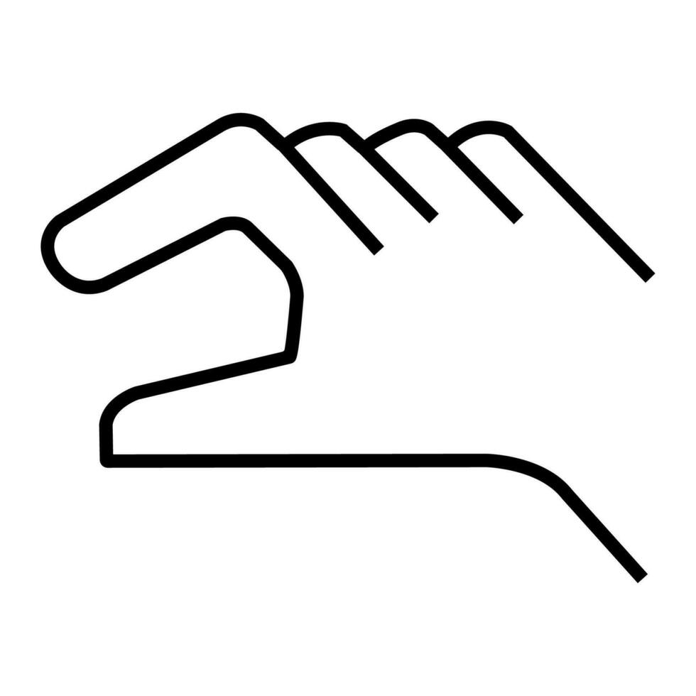 Manual Control Symbol Sign On White Background 36048478 Vector Art at Vecteezy