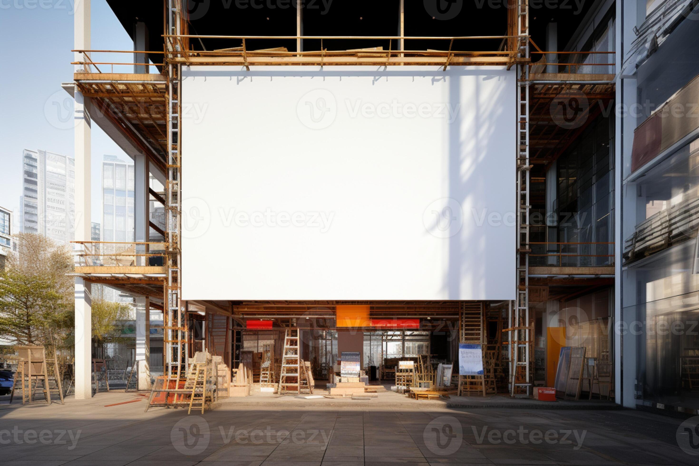 AI generated Project planning perfection Scaffold and building mock up ...