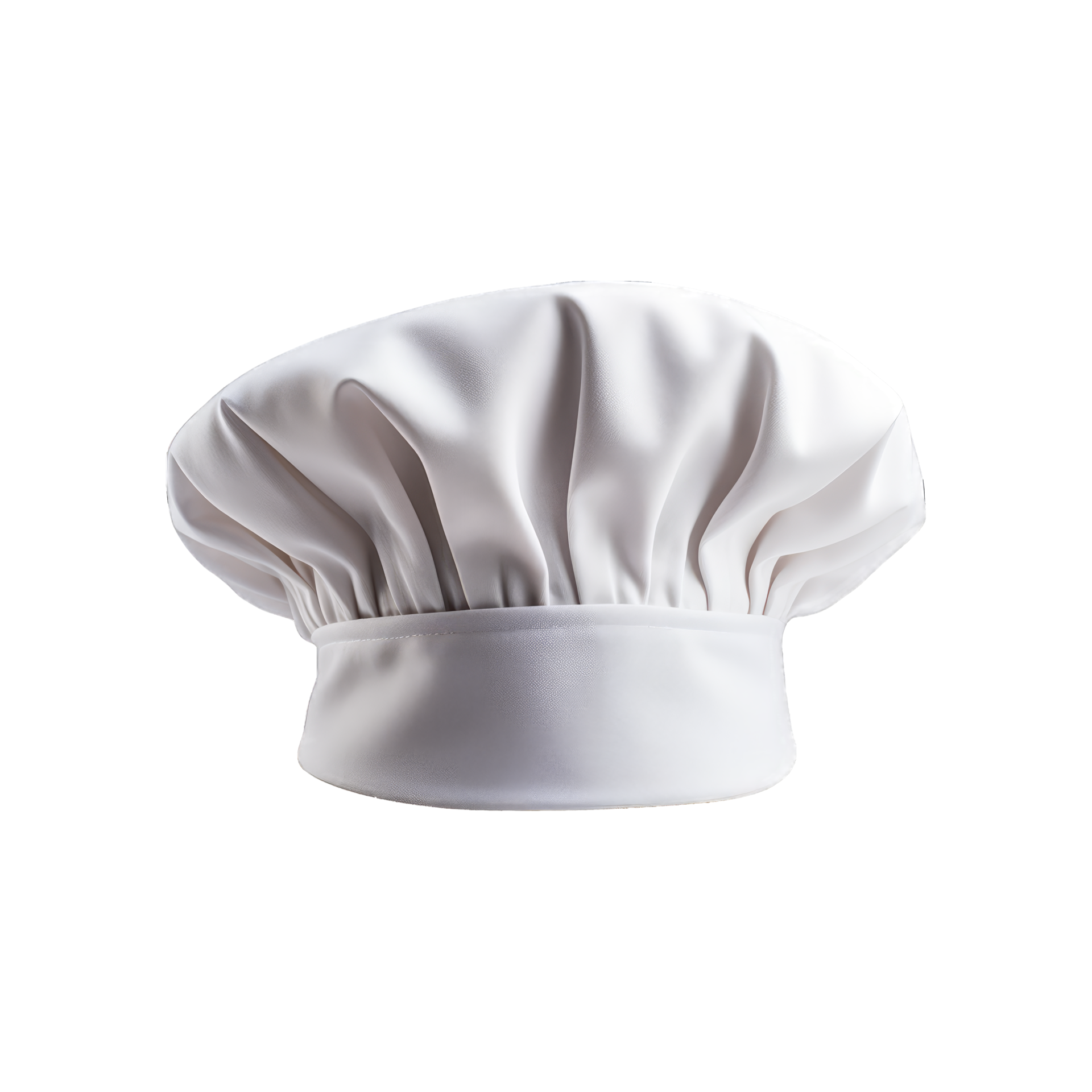 AI generated white chef hat uniform 36050380 PNG