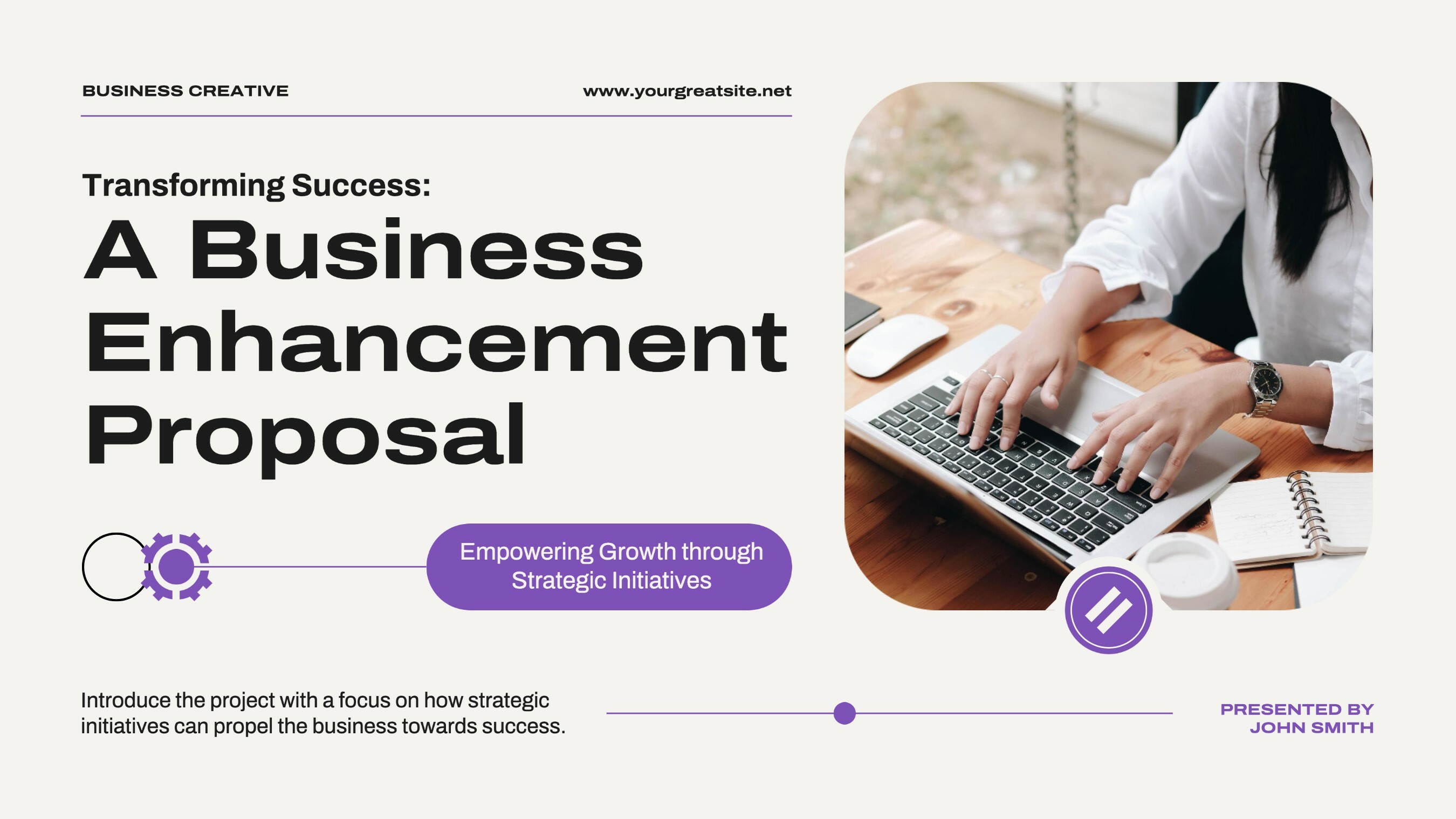 A Business Enhancement Proposal Presentation 36055034 Template A Business Enhancement Proposal Presentation 36055034 Template