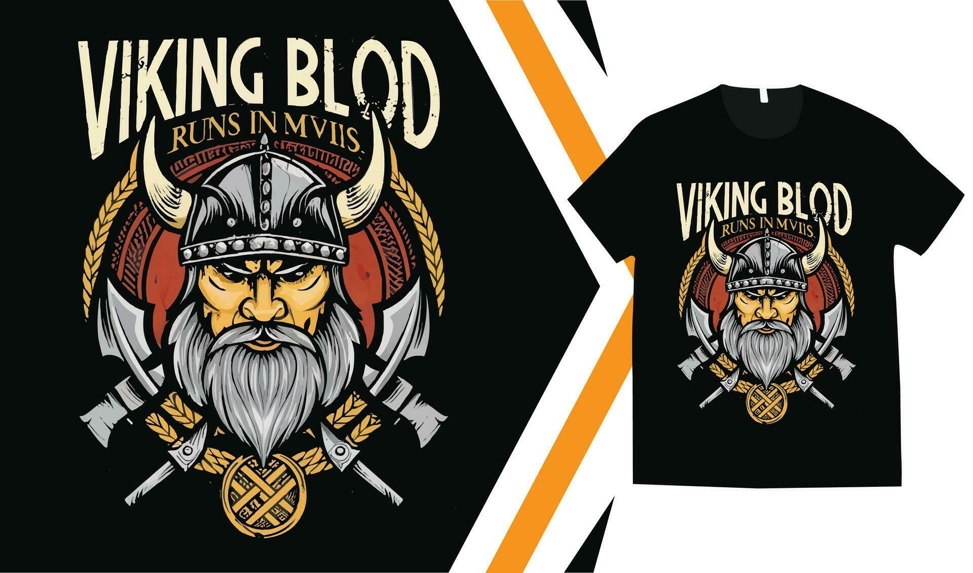 Viking T-Shirt Design, Custom vikings t-shirt Graphics, Viking Warriors tshirt, apparel custom ...