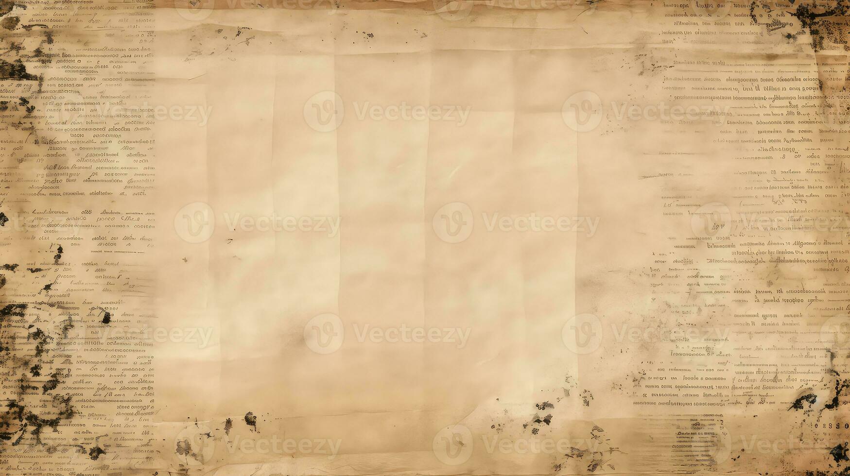 AI generated Vintage old paper background with copy space 36064632 ...