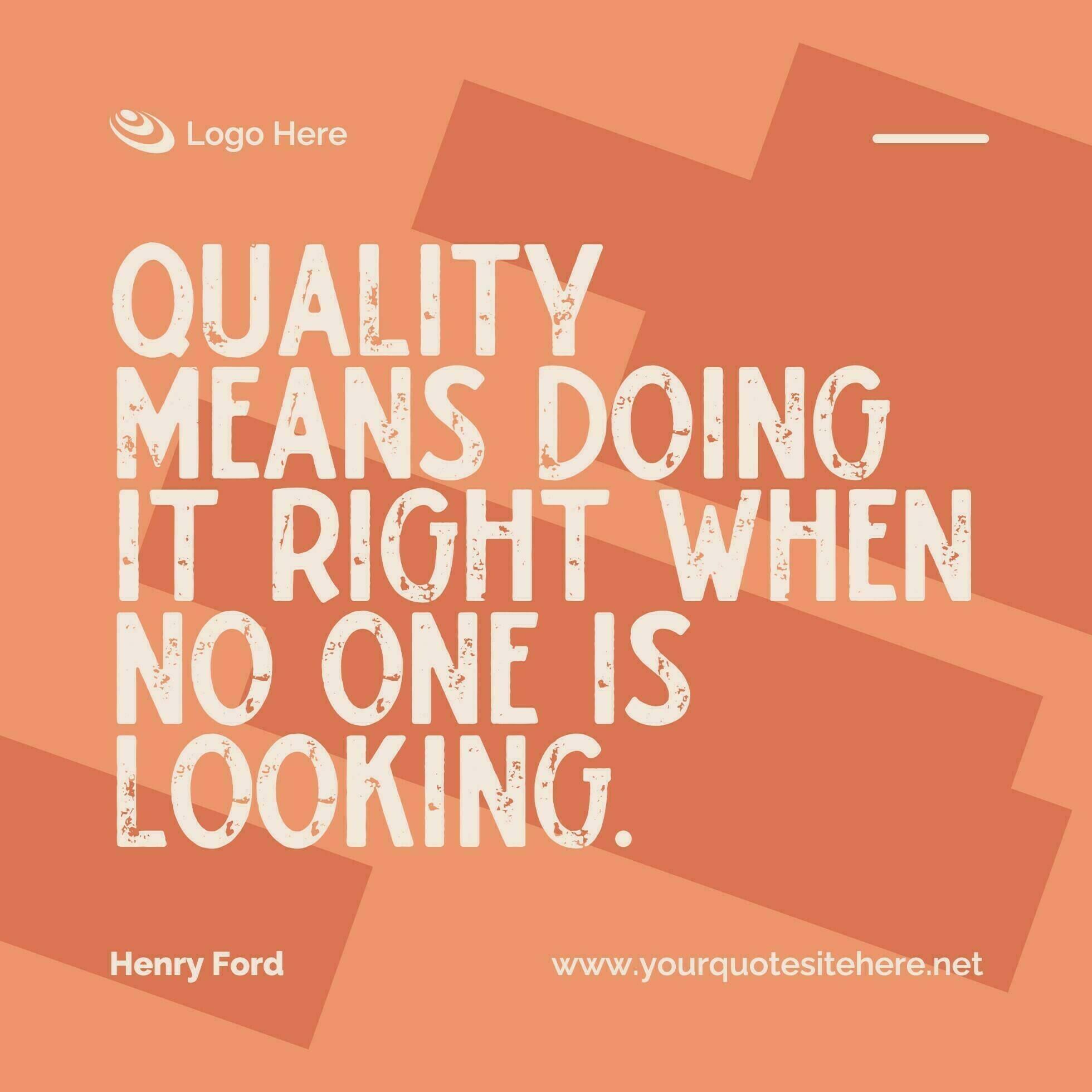 Peach Fuzz Motivational Business Quotes for LinkedIn Post 36067111 Template