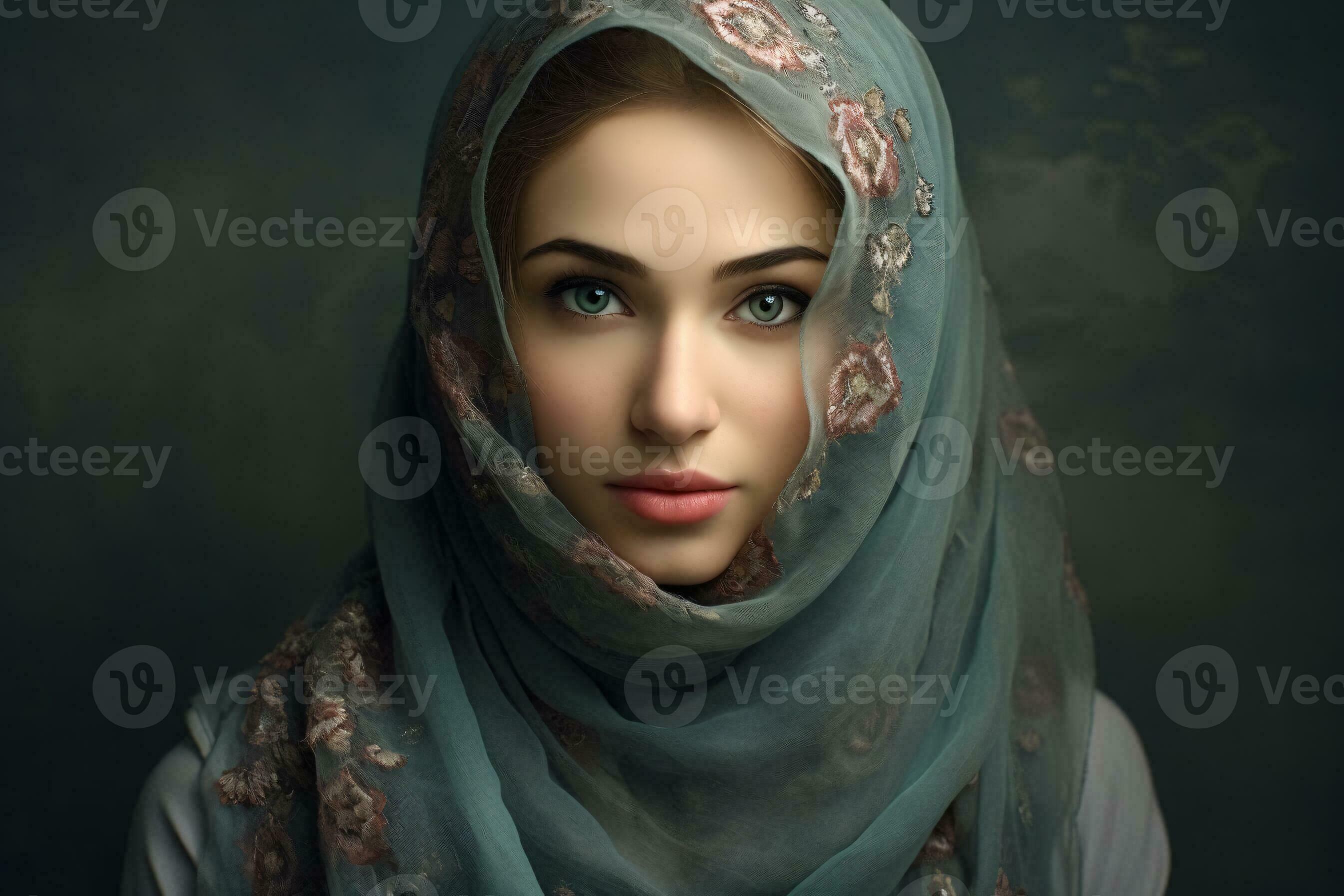 AI generated Beautiful women wearing hijab generative AI 36068201 Stock Photo at Vecteezy