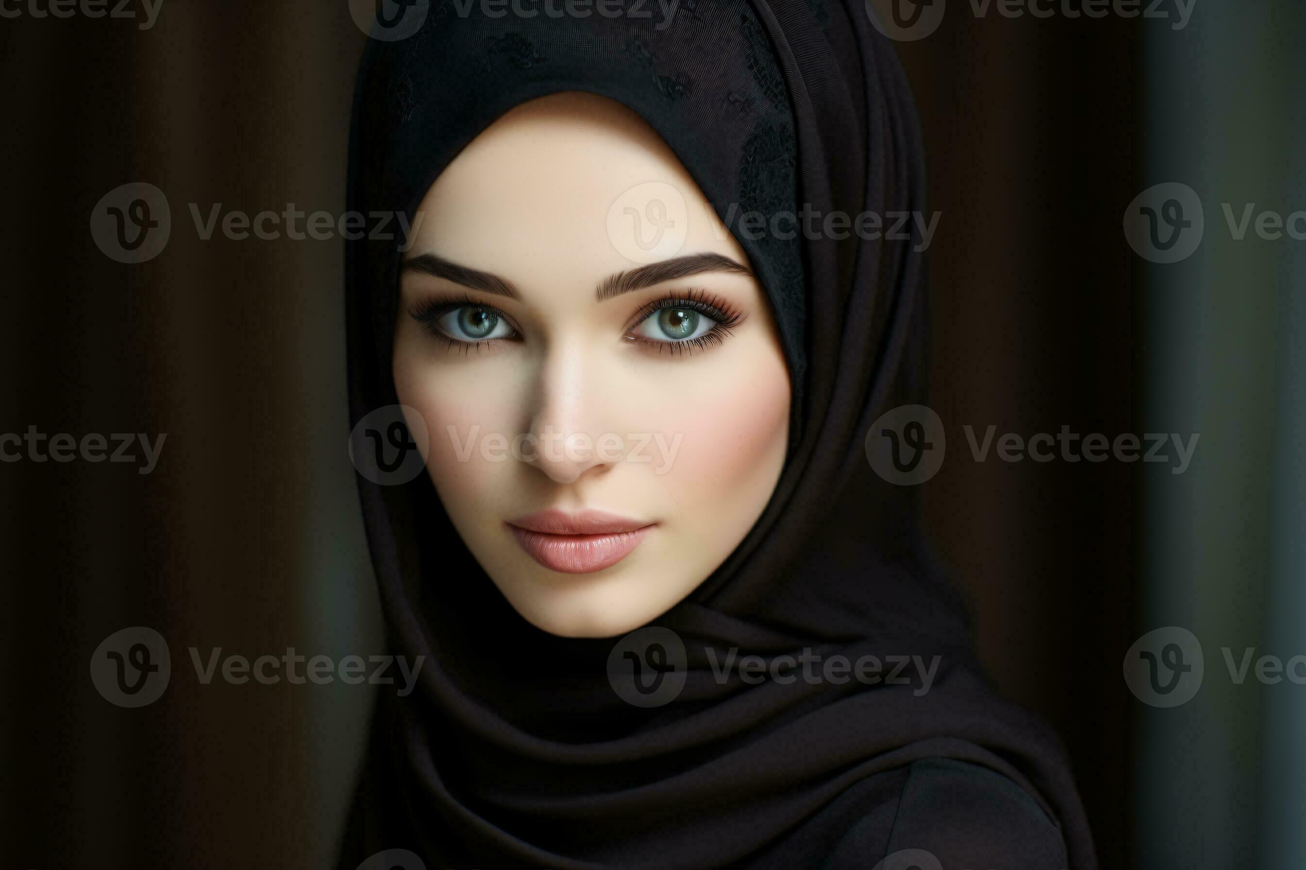 AI generated Beautiful women wearing hijab generative AI 36068216 Stock Photo at Vecteezy