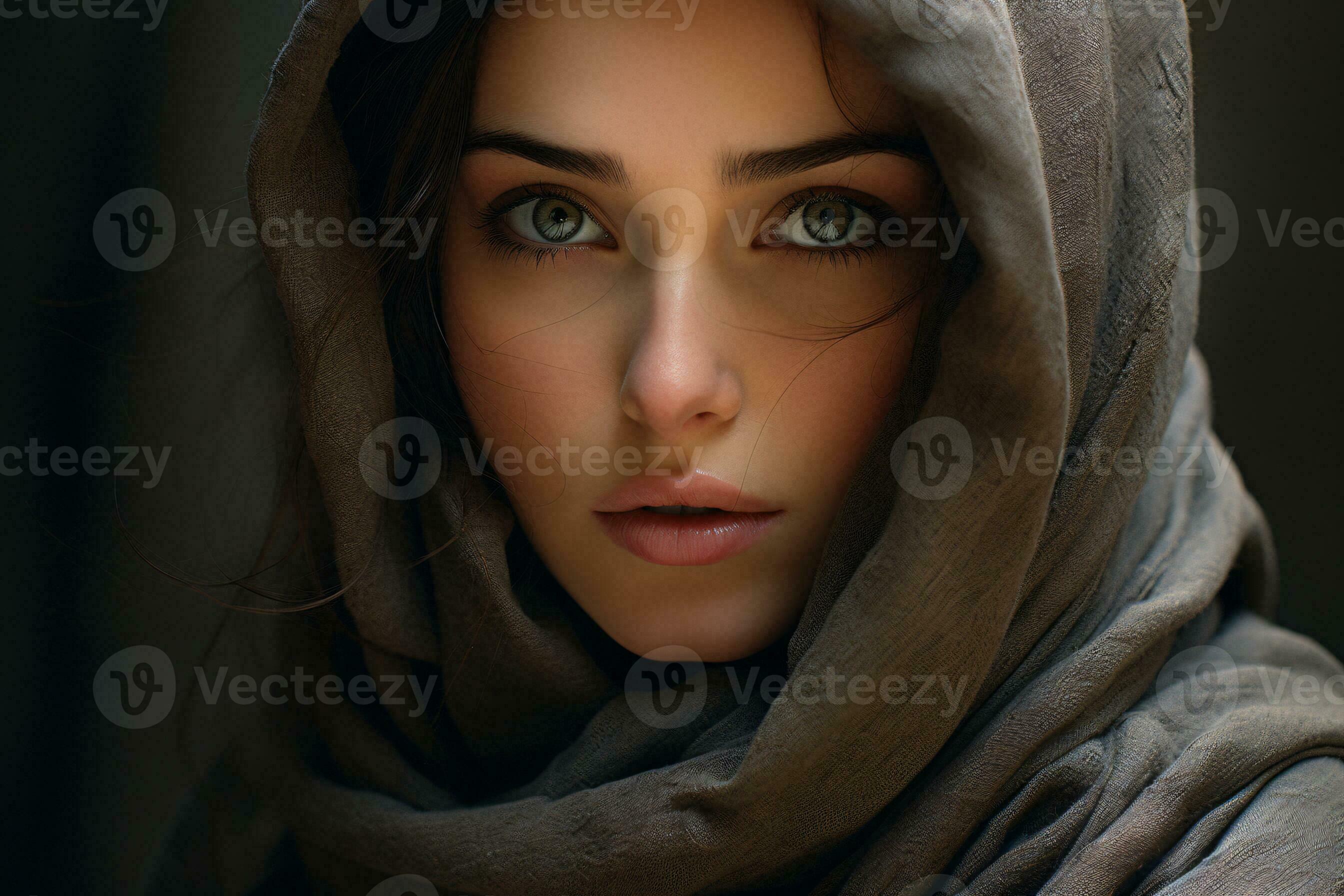 AI generated Beautiful women wearing hijab generative AI 36068334 Stock Photo at Vecteezy
