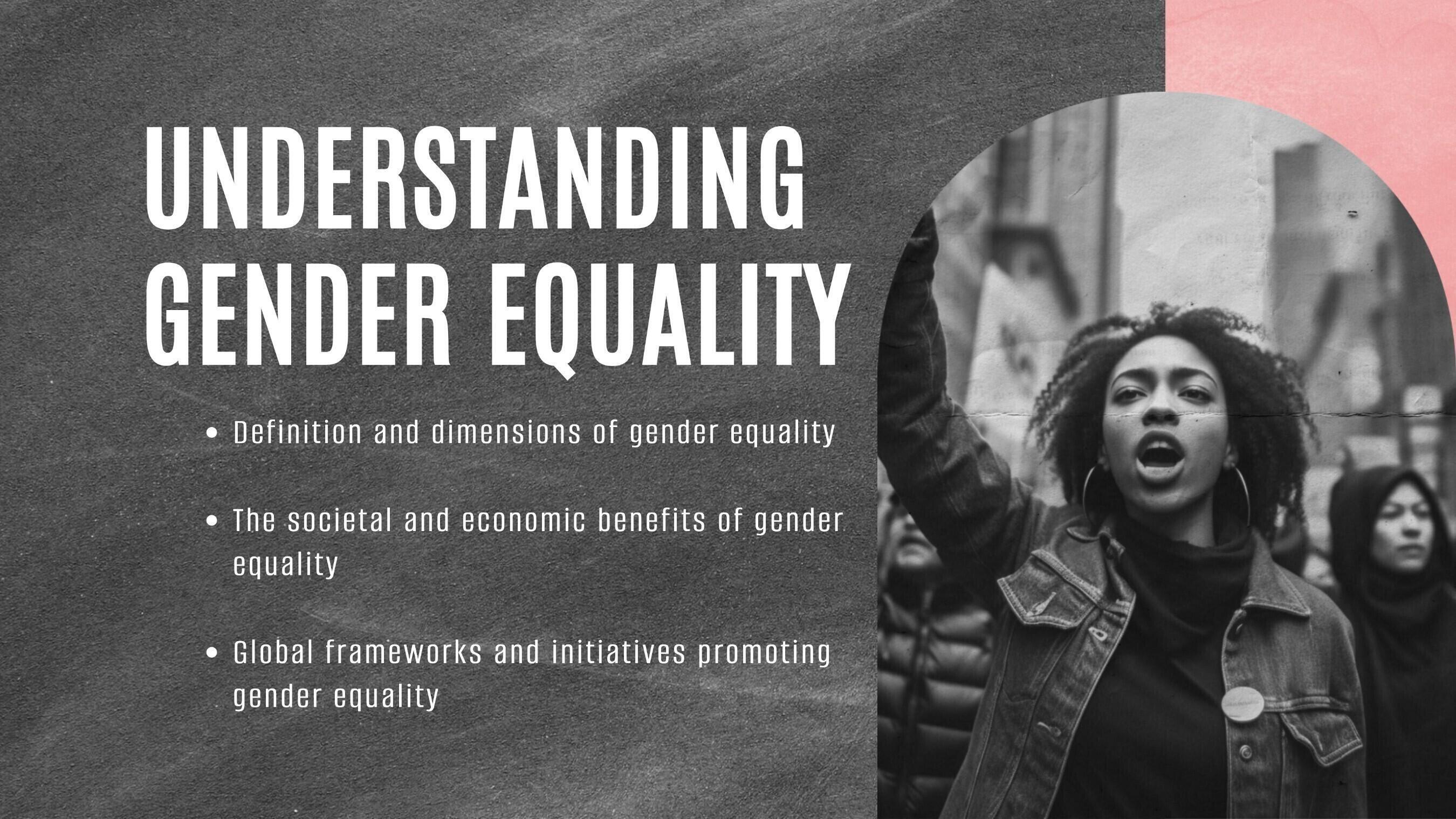 Breaking Barriers Of Gender Equality Presentation Template 36070575