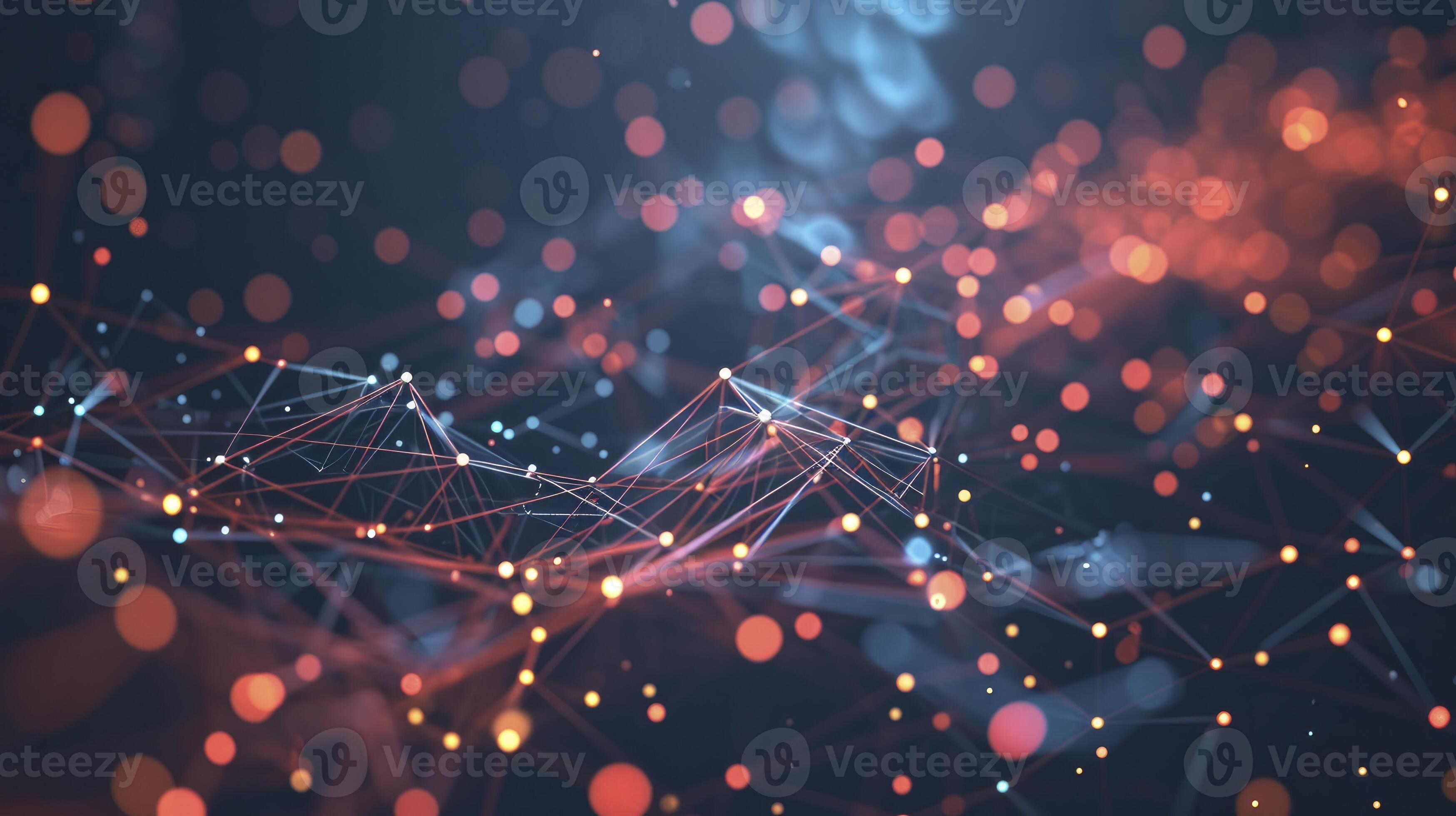 Ai Generated Data Technology Background Abstract Background