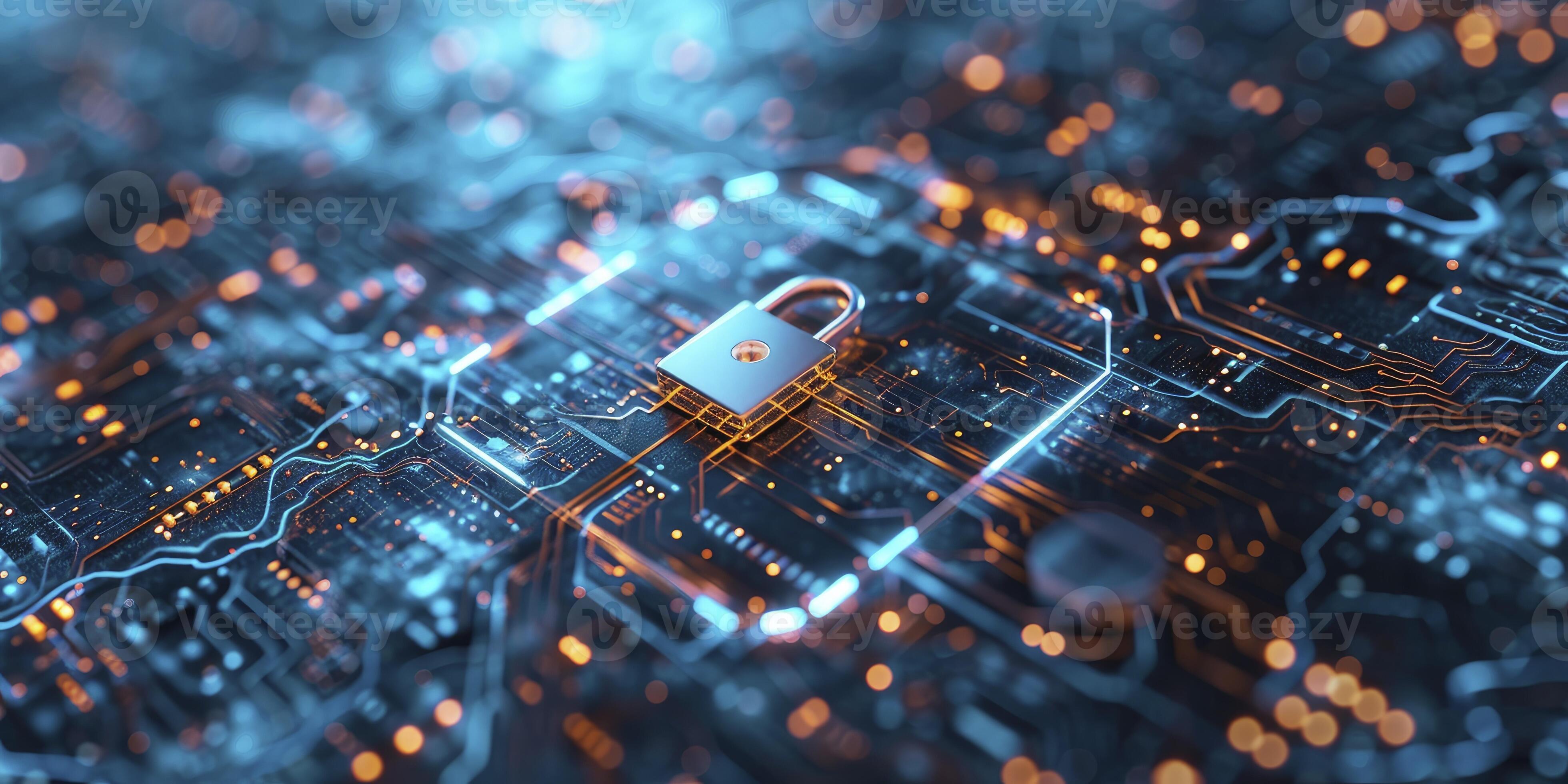 Ai Generated Cyber Security Data Protection Information Privacy Antivirus Virus Defence Internet