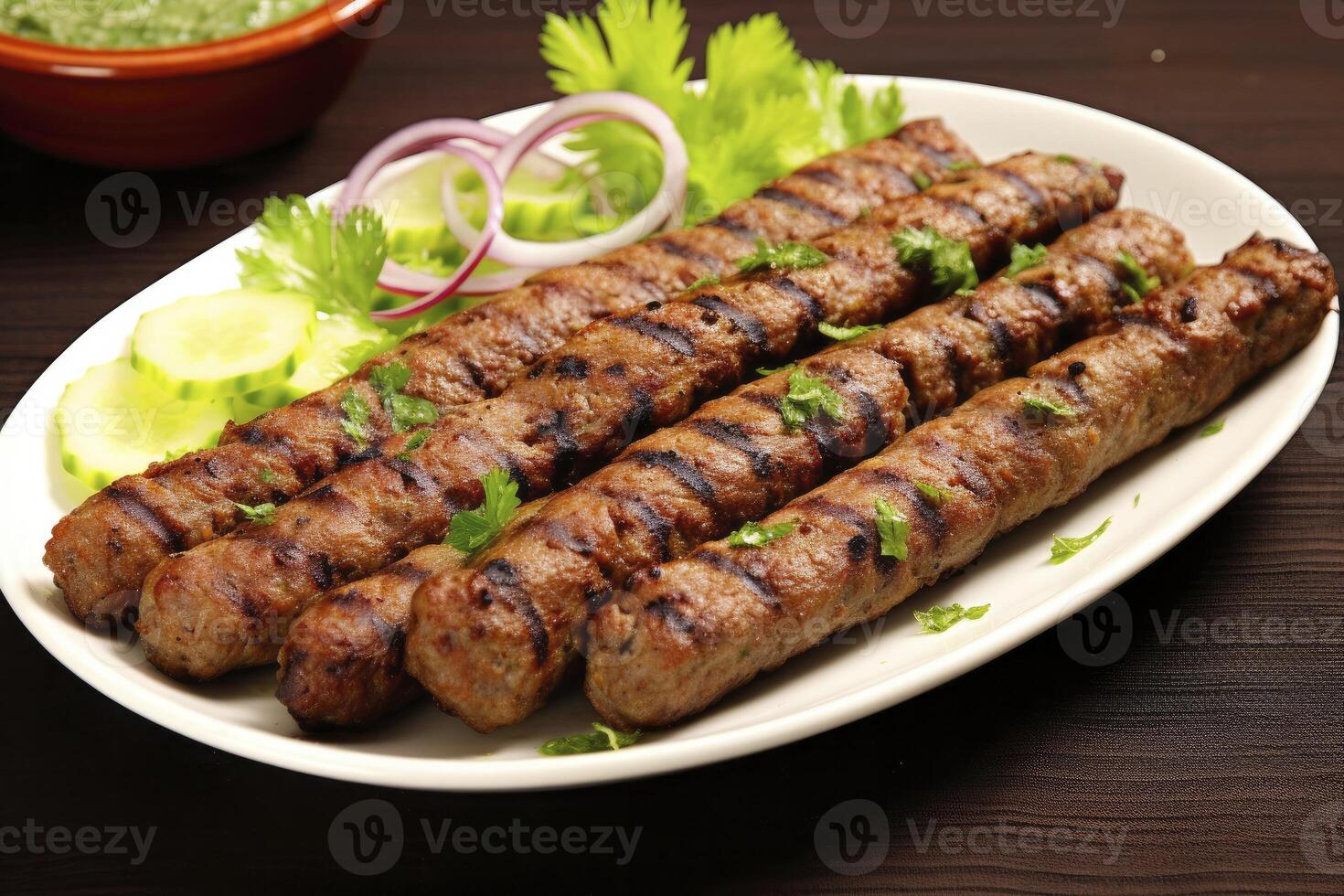 AI generated Tasty seekh kabab. AI Generated. 36074202 Stock Photo at ...