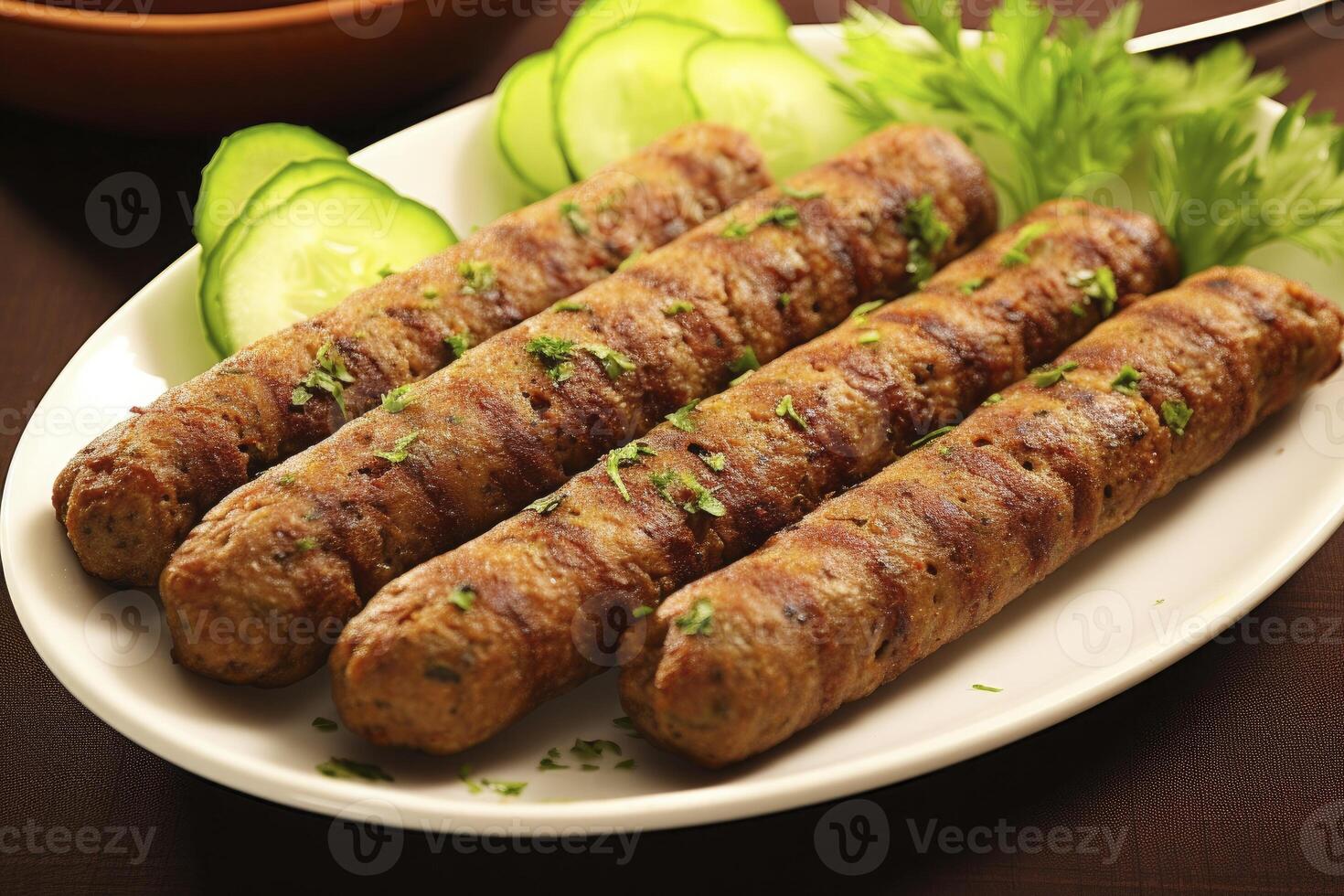 AI generated Tasty seekh kabab. AI Generated. 36074326 Stock Photo at ...