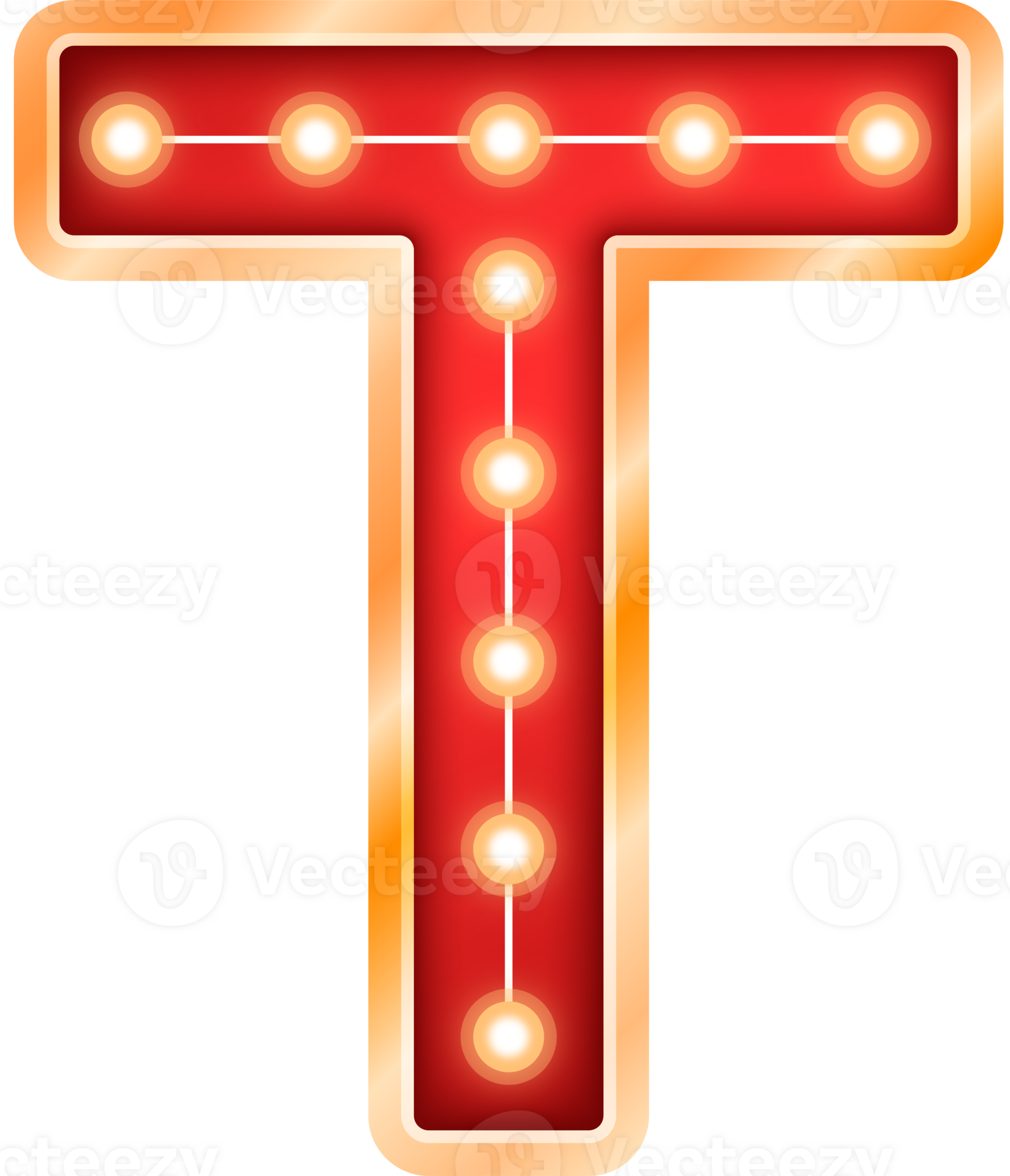 Light Bulb Alphabet Letter T 36077784 PNG