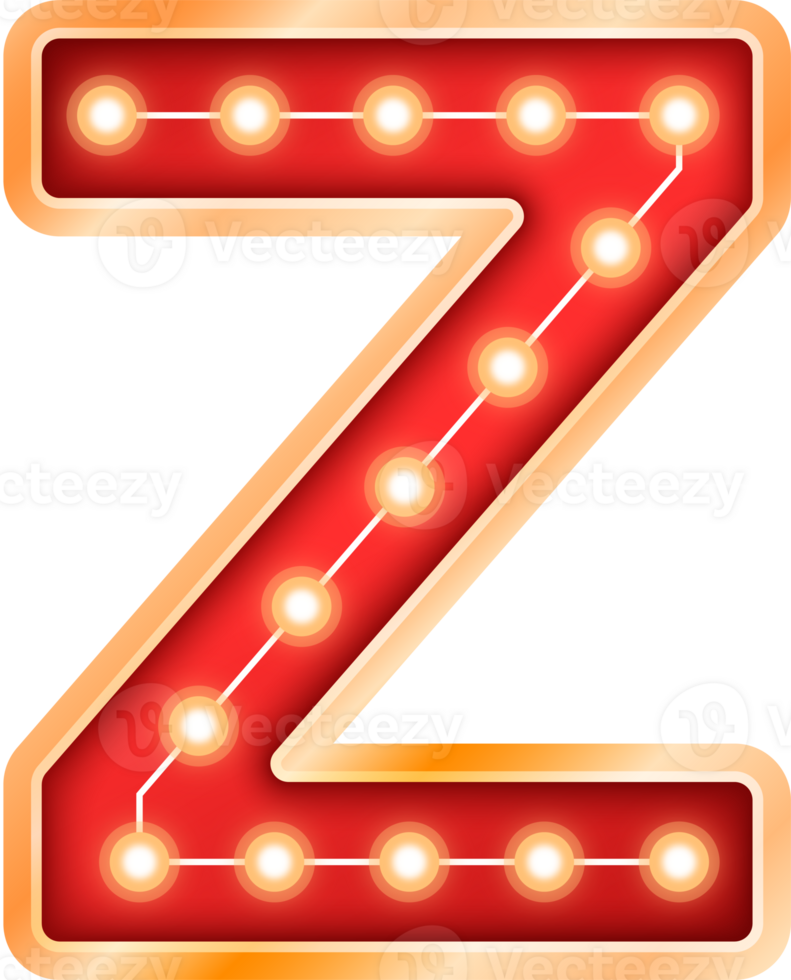 Light Bulb Alphabet Letter Z 36077818 PNG