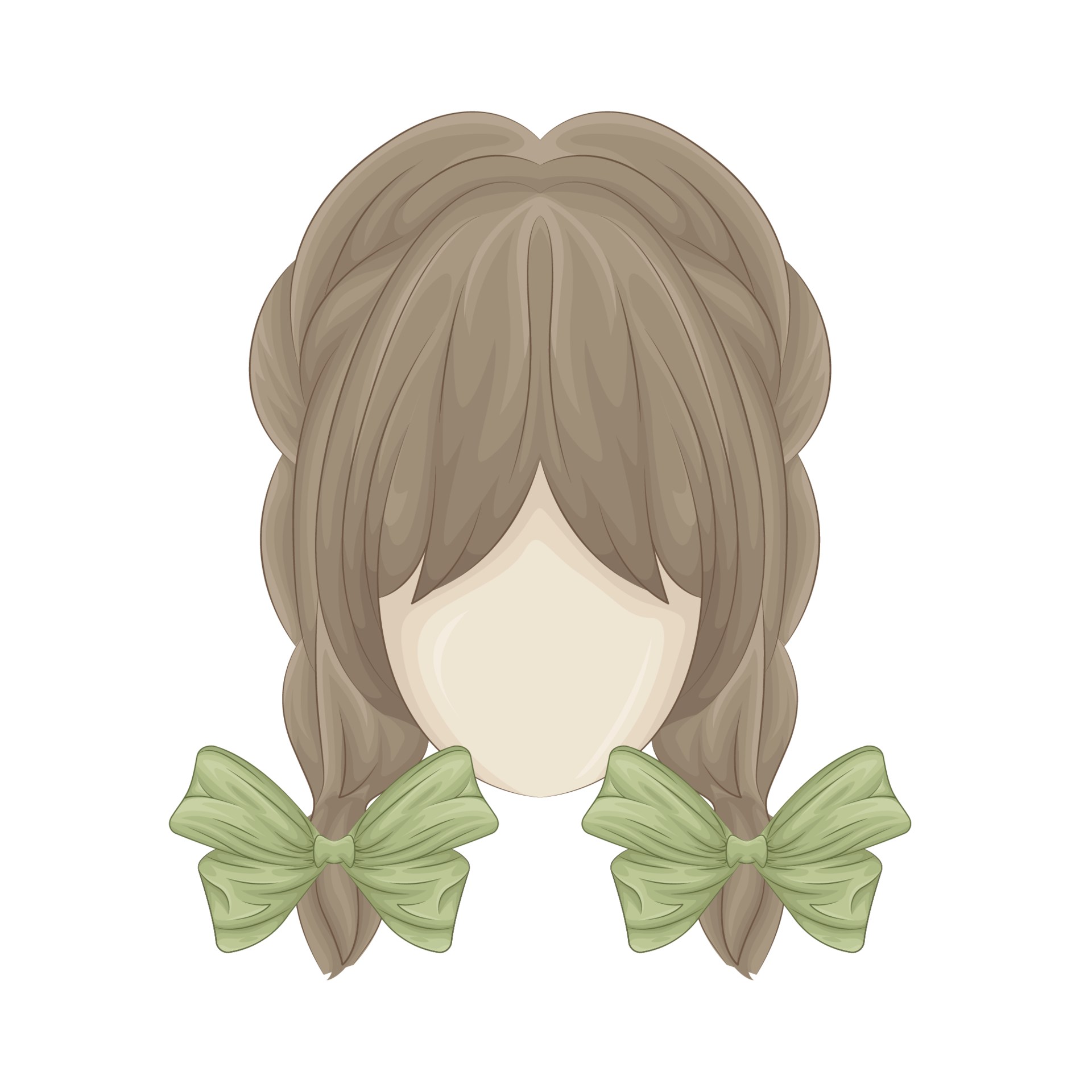 Illustration De Cheveux Arc 36080793 Png