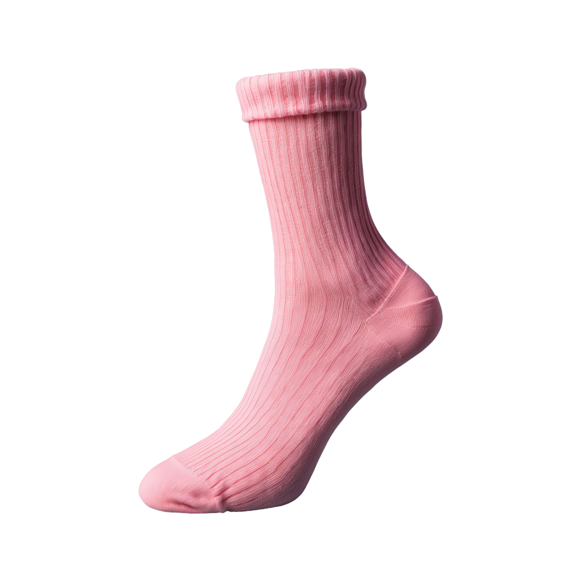 AI generated Cotton sock isolated on transparent background 36083647 PNG