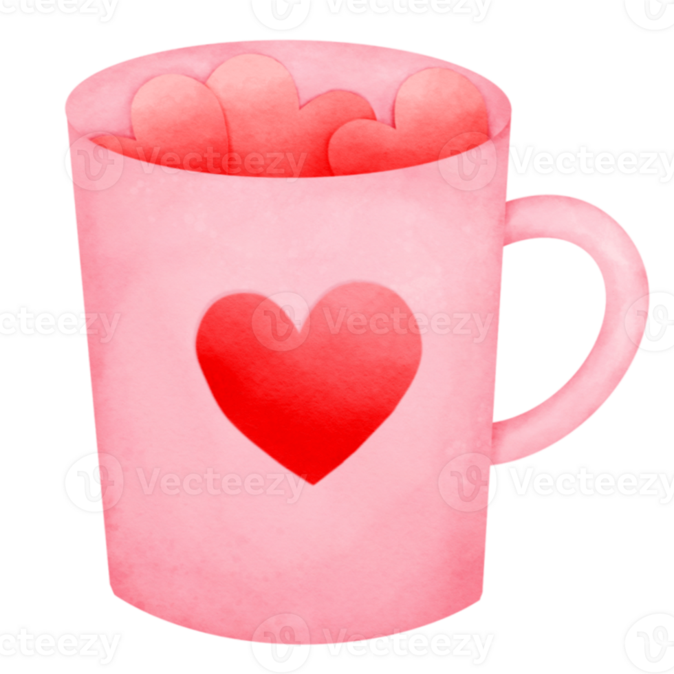 Pink Water Glass 36085330 Png