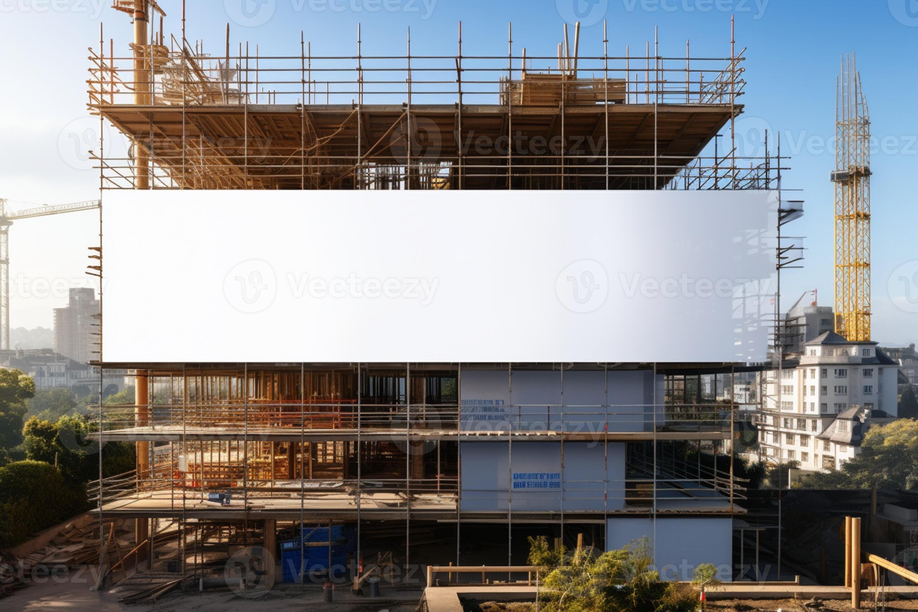 AI generated Project planning perfection Scaffold and building mock up ...