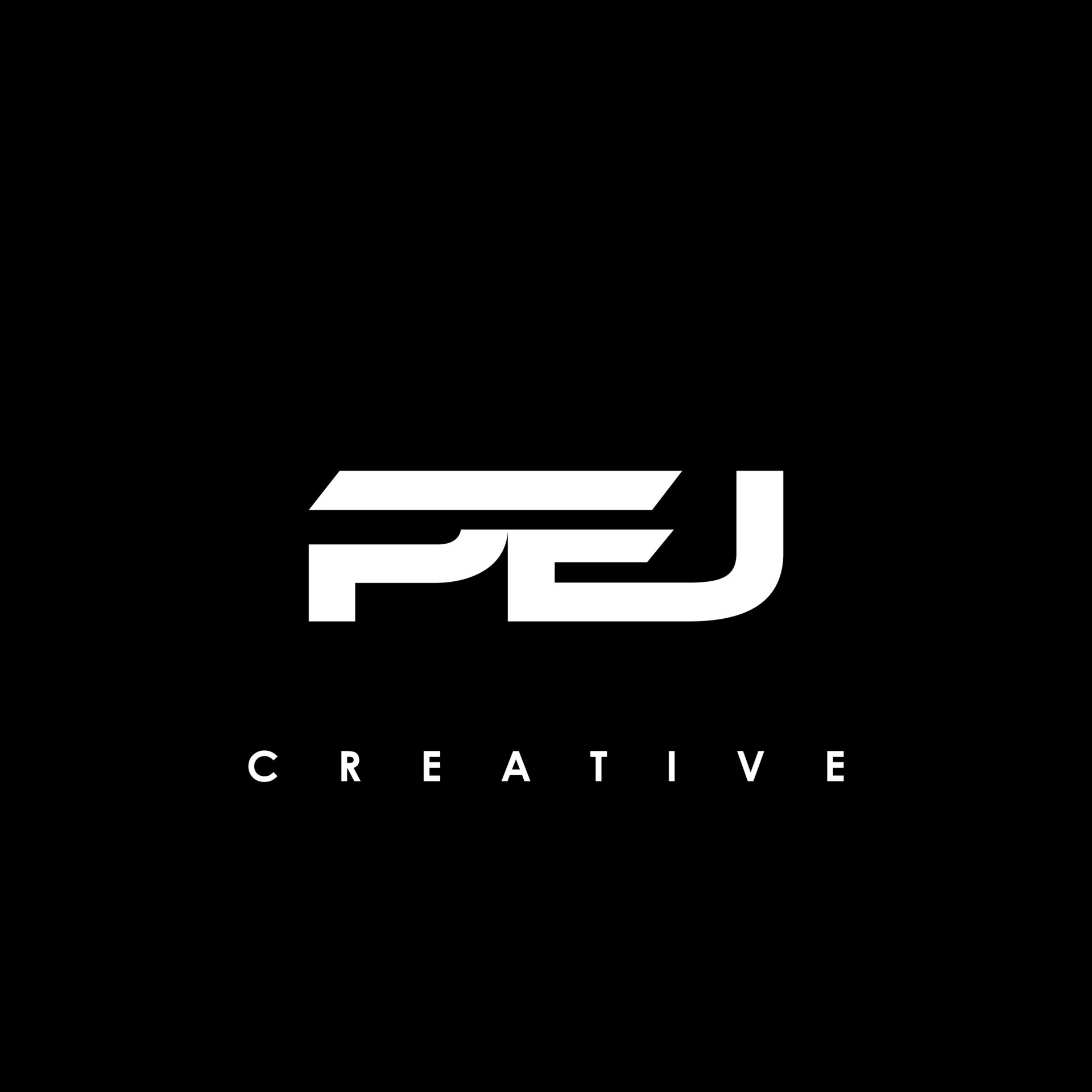 pej letra inicial logo diseño modelo vector ilustración 36098971 Vector en Vecteezy