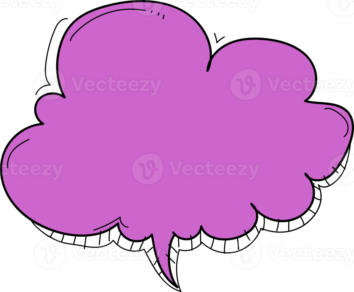 Comic Speech Bubble 36100446 Png