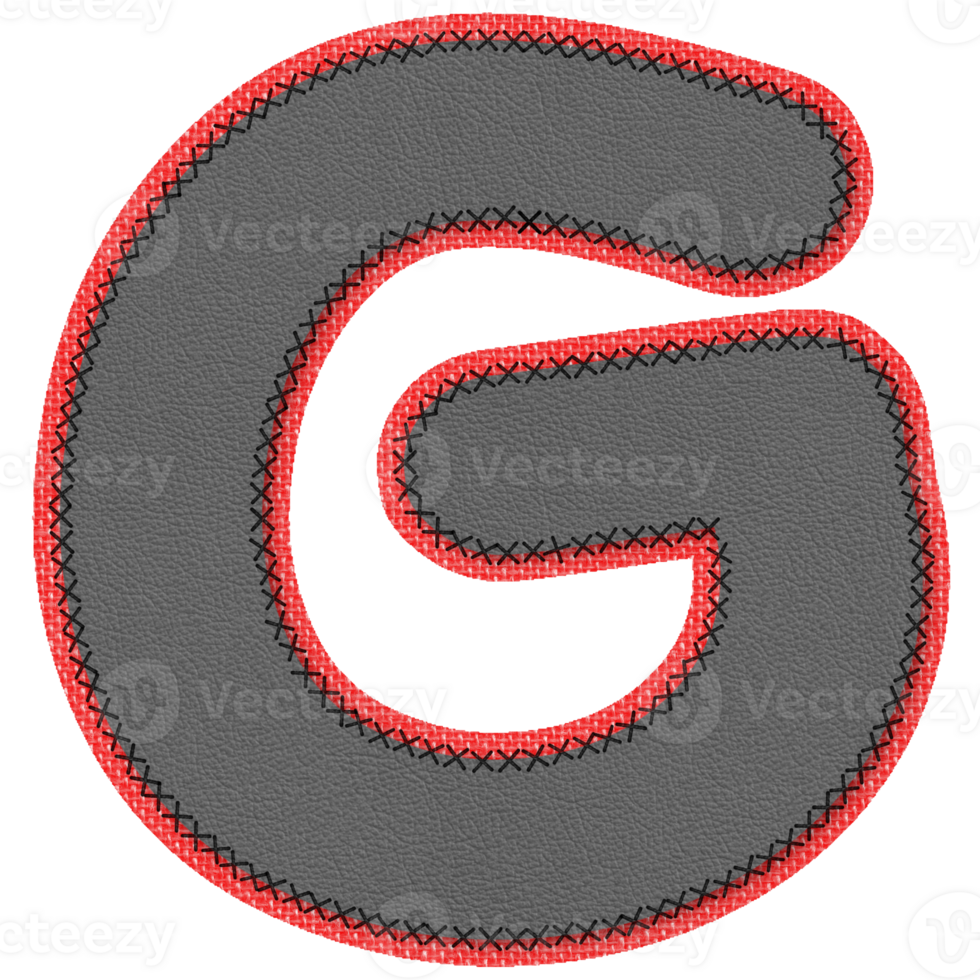 Fabric Alphabet Letter G 36113675 PNG